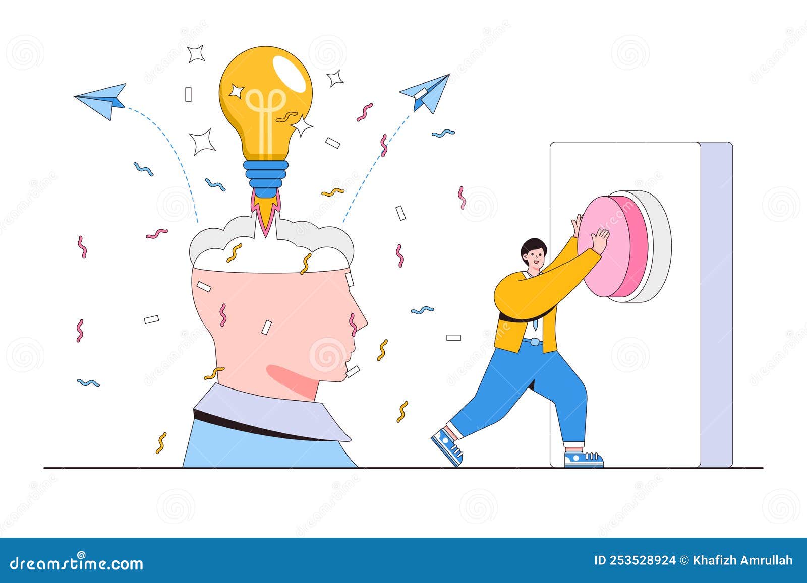 Launch New Innovation Idea, Creativity or Inspiration To Begin Business ...