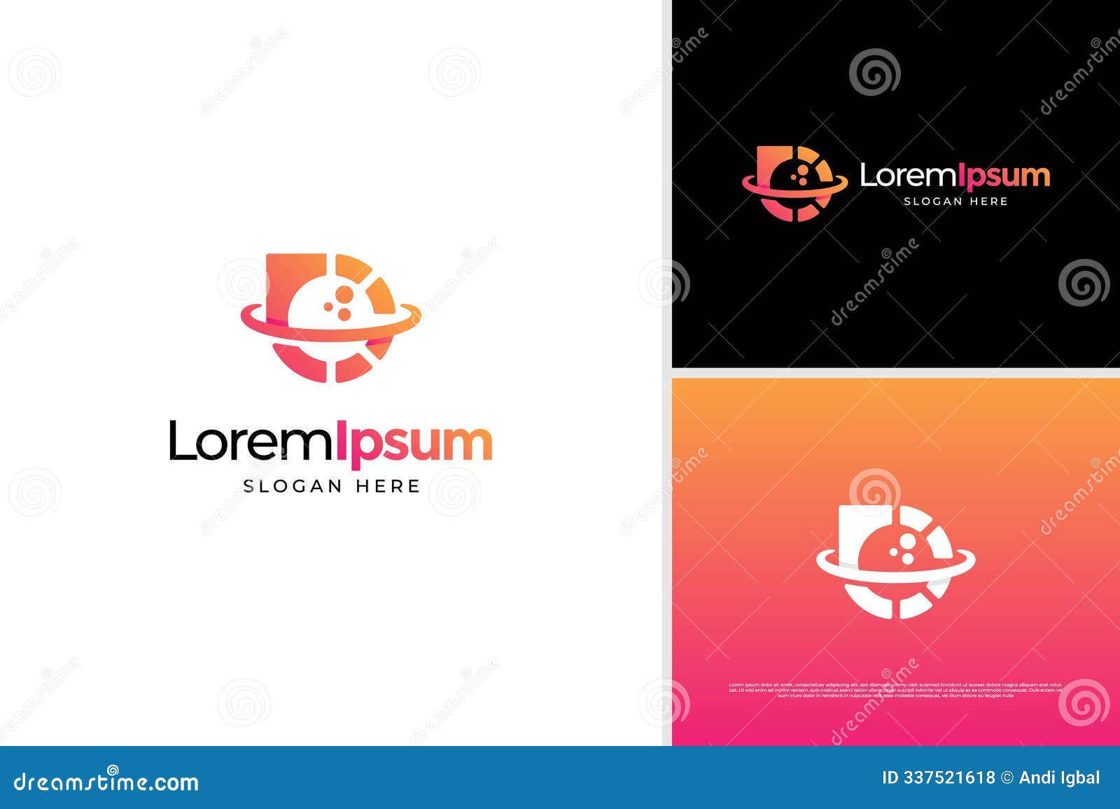 Launch Point Icon Logo Vector Design Template Stock Vector ...