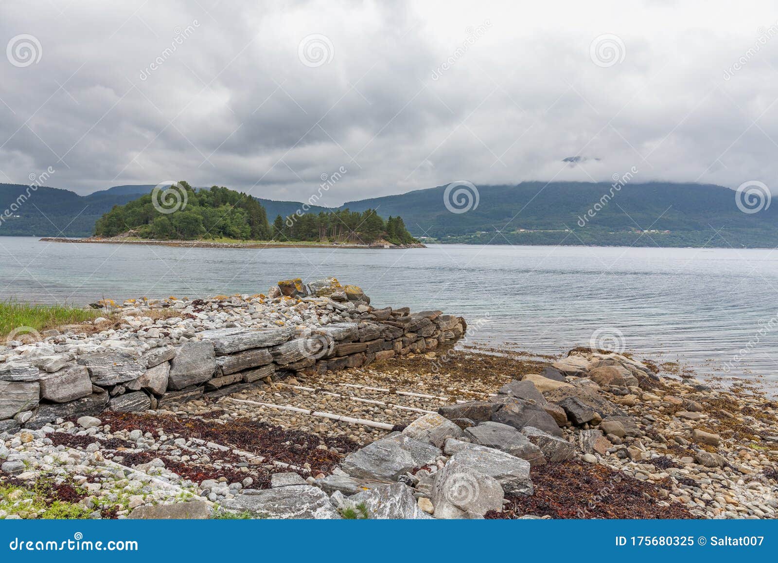 Launch Ramp for Launching Boats To the Water Stock Image - Image of ...