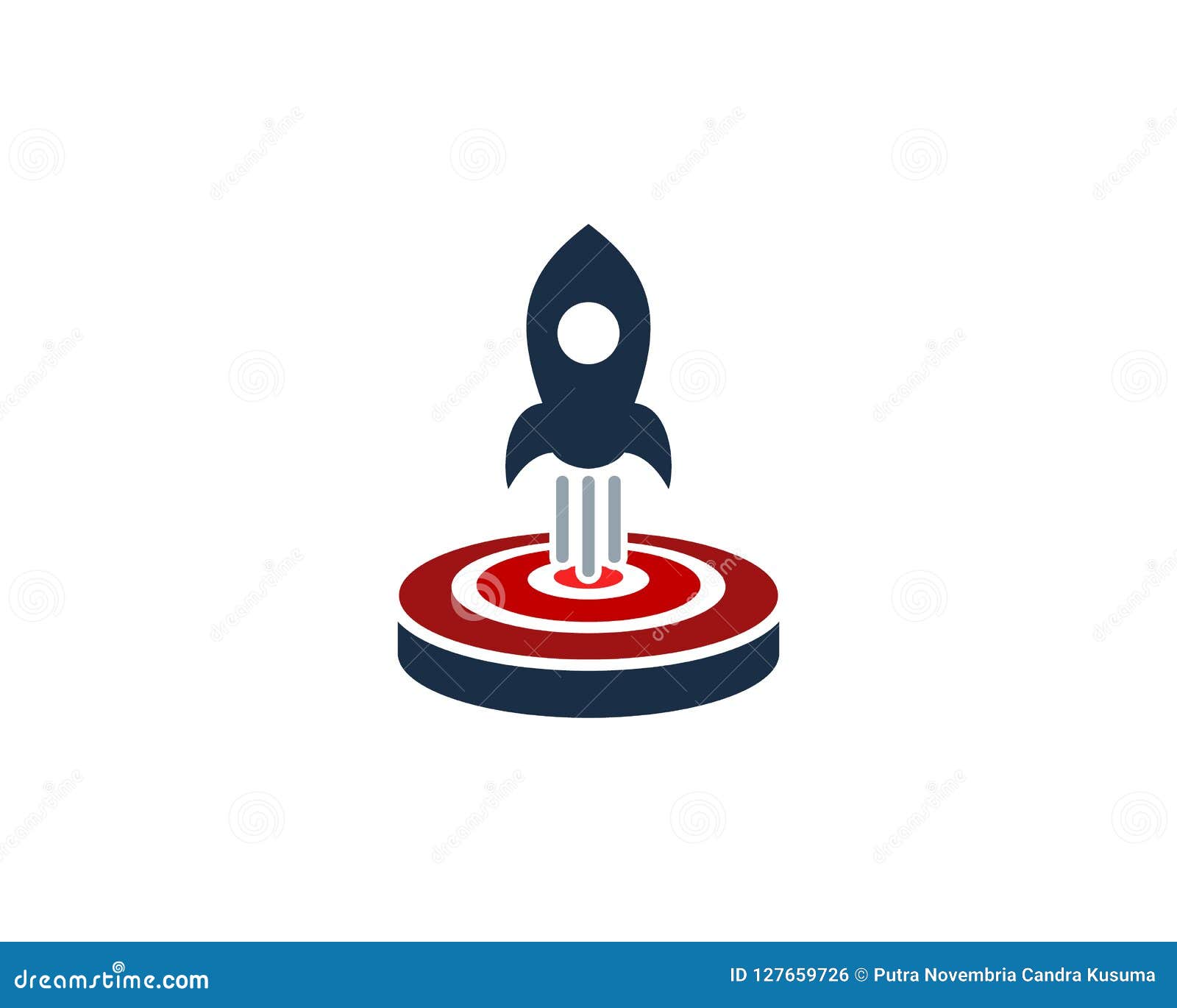 Launch Target Logo Icon Design Stock Vector - Illustration of graphic ...