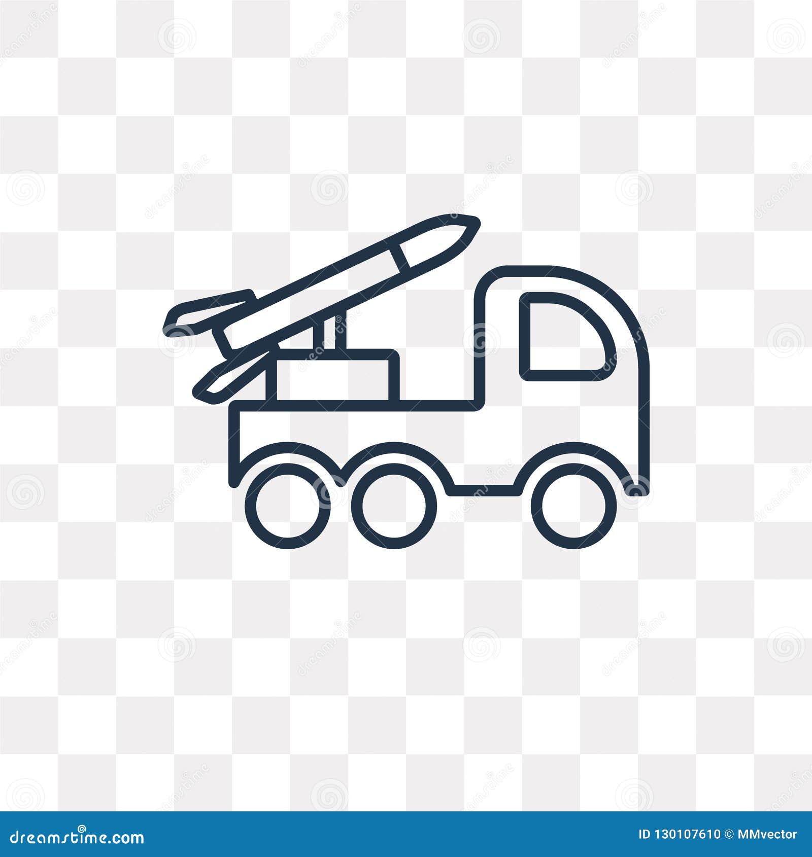 Launcher Vector Icon On White Background. Flat Vector Launcher Icon ...