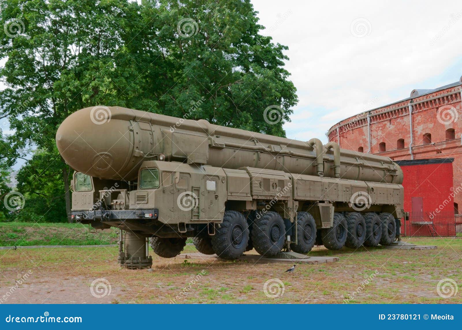 Launcher Vehicle of Topol-M Complex Stock Image - Image of arms ...