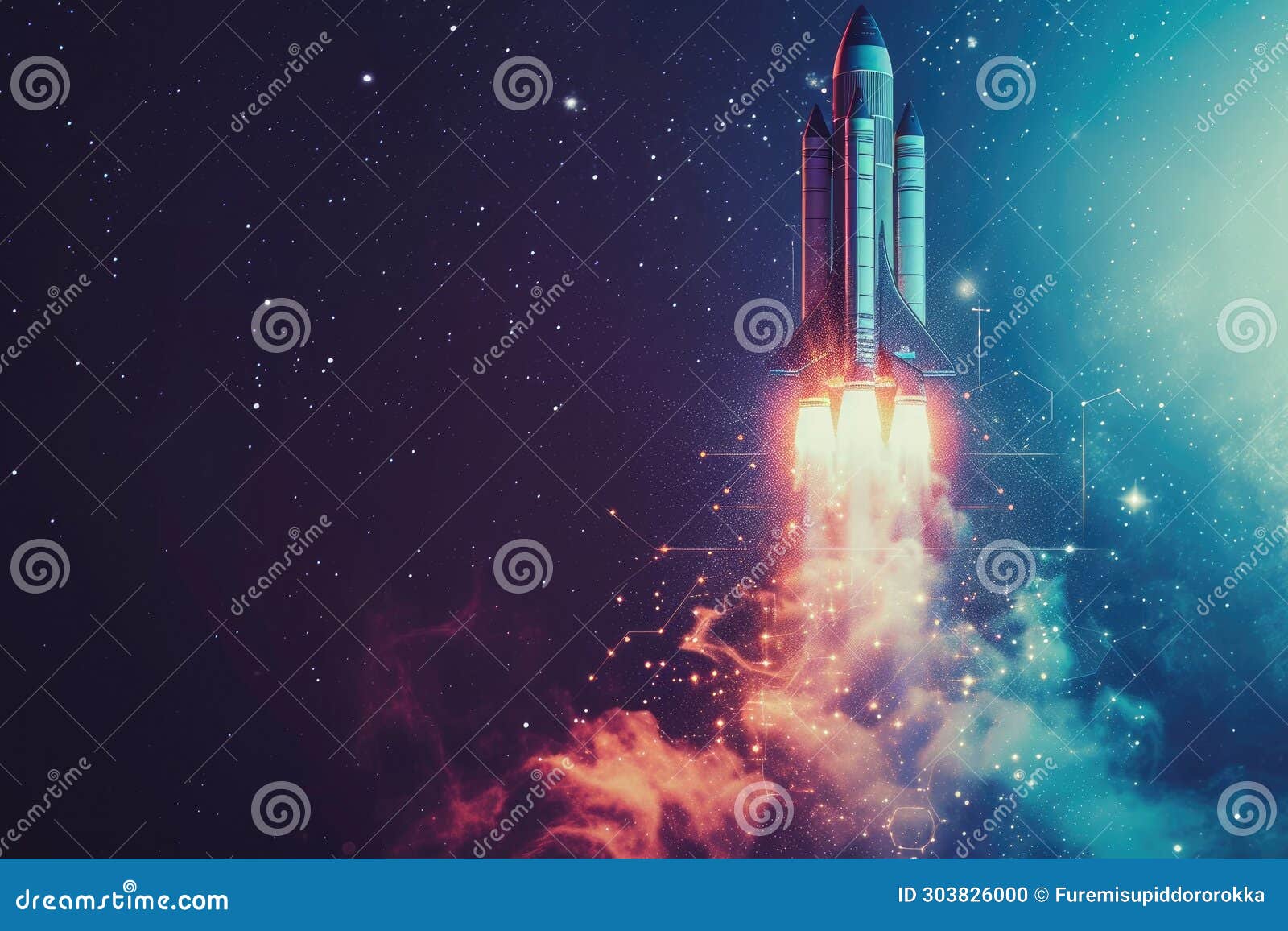 A Process Of Launching The Quadcopter Drone With Camera, Operator ...