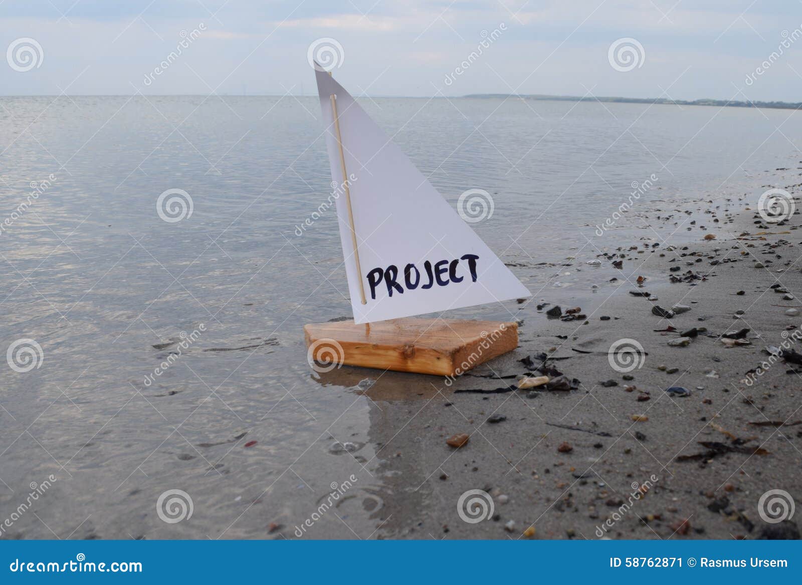 Launching a new project stock image. Image of shore, abstract - 58762871