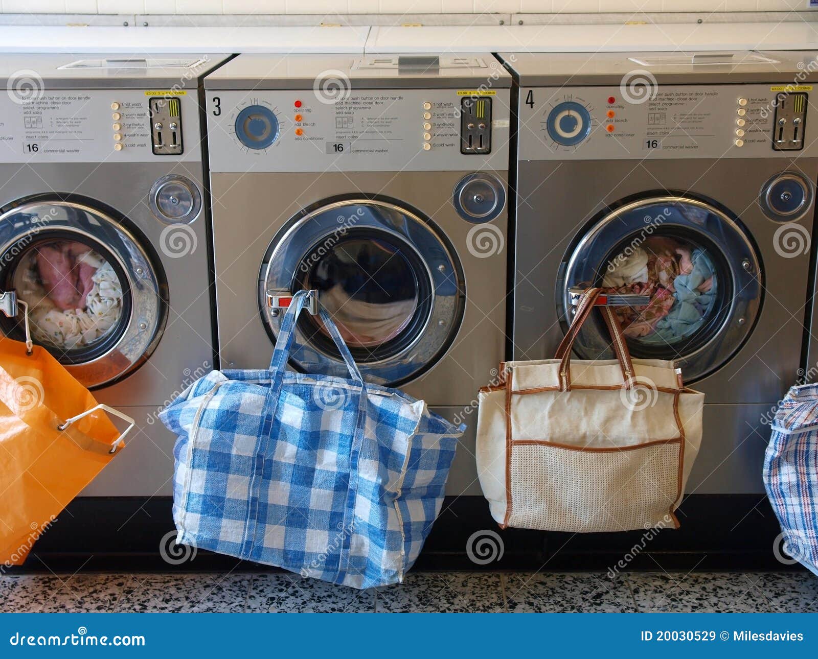 Laundrette stock image. Image of saving, bags, laundrette - 20030529