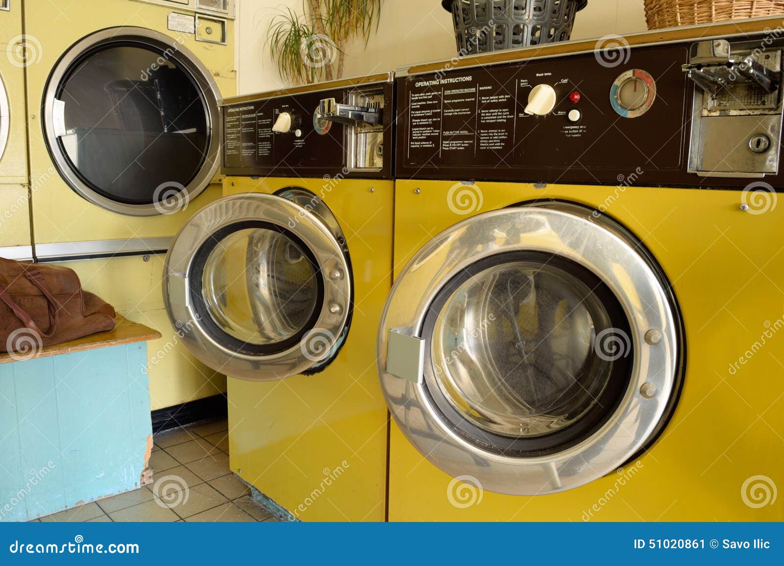 Laundrette stock image. Image of wash, industry, cleaning - 51020861