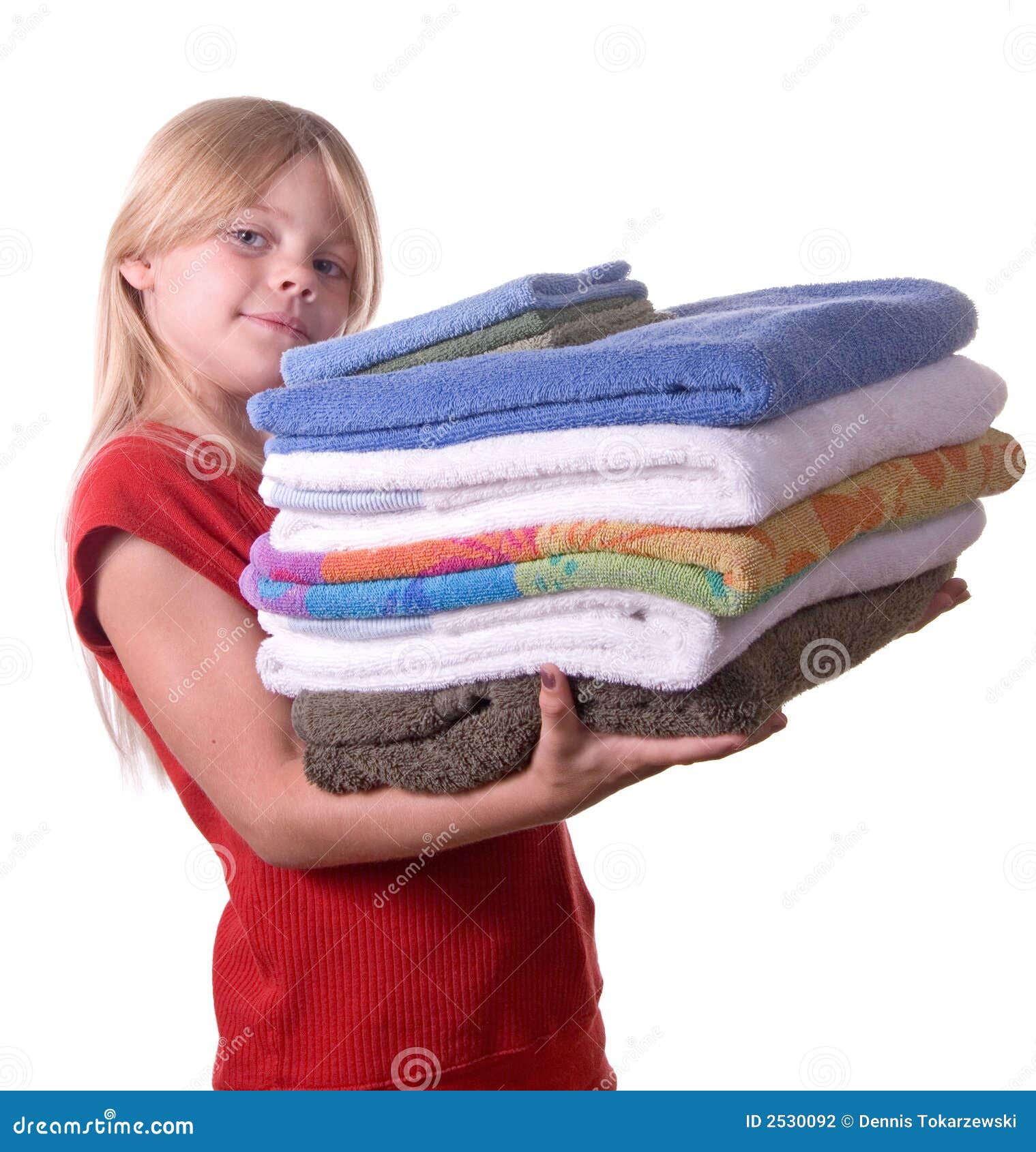 Laundry stock photo. Image of stack, wash, laundry, blond - 2530092