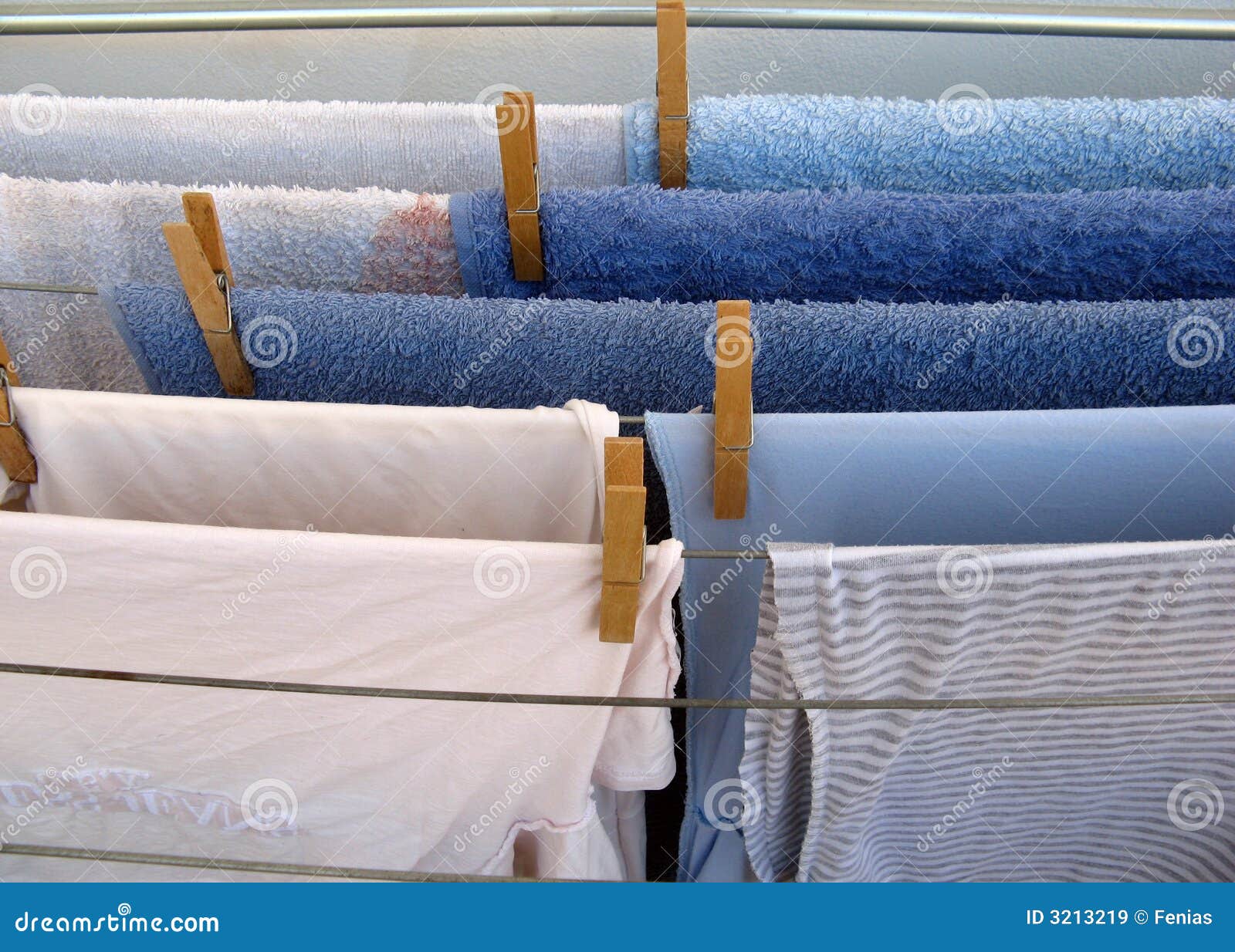 Laundry stock image. Image of exterior, hung, fabric, clothes - 3213219