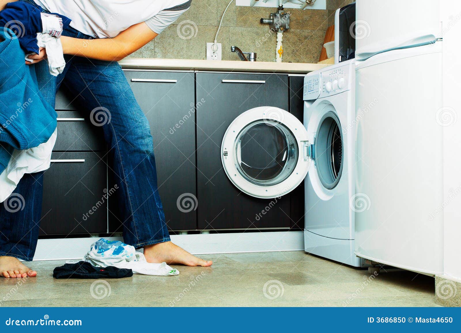 Laundry stock photo. Image of clothing, throwing, appliance - 3686850
