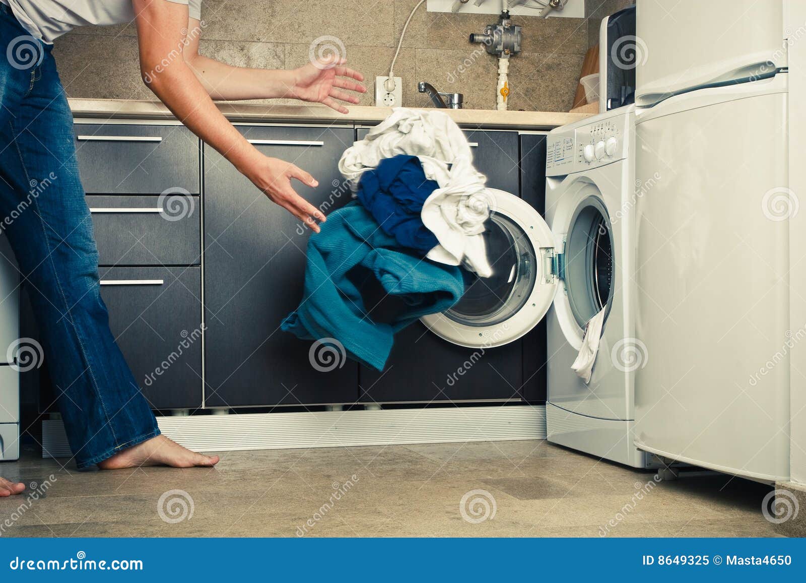 Laundry stock image. Image of clean, domestic, hygiene - 8649325