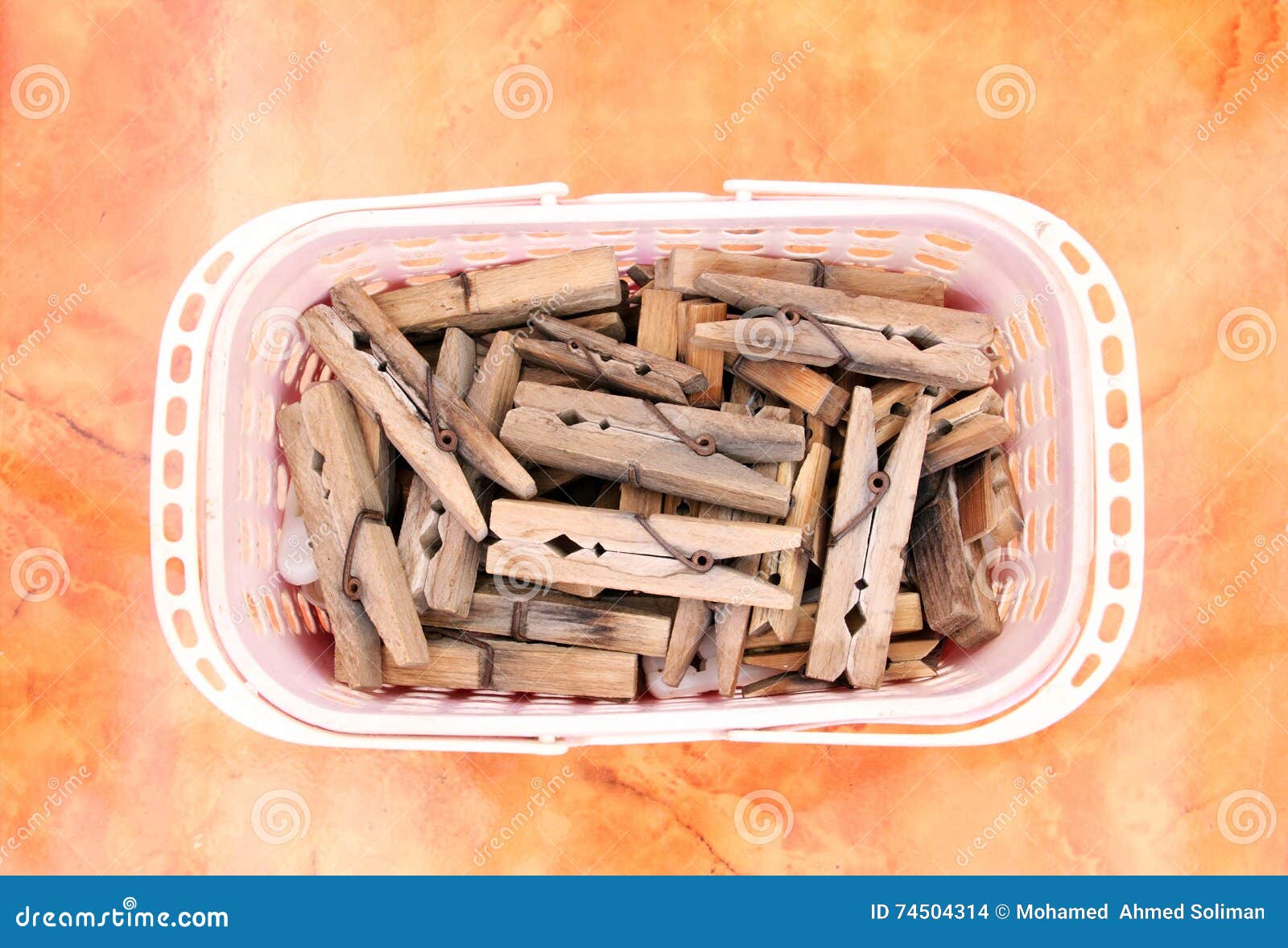 Laundry clip stock photo. Image of colorful, wooden, clothesline - 74504314