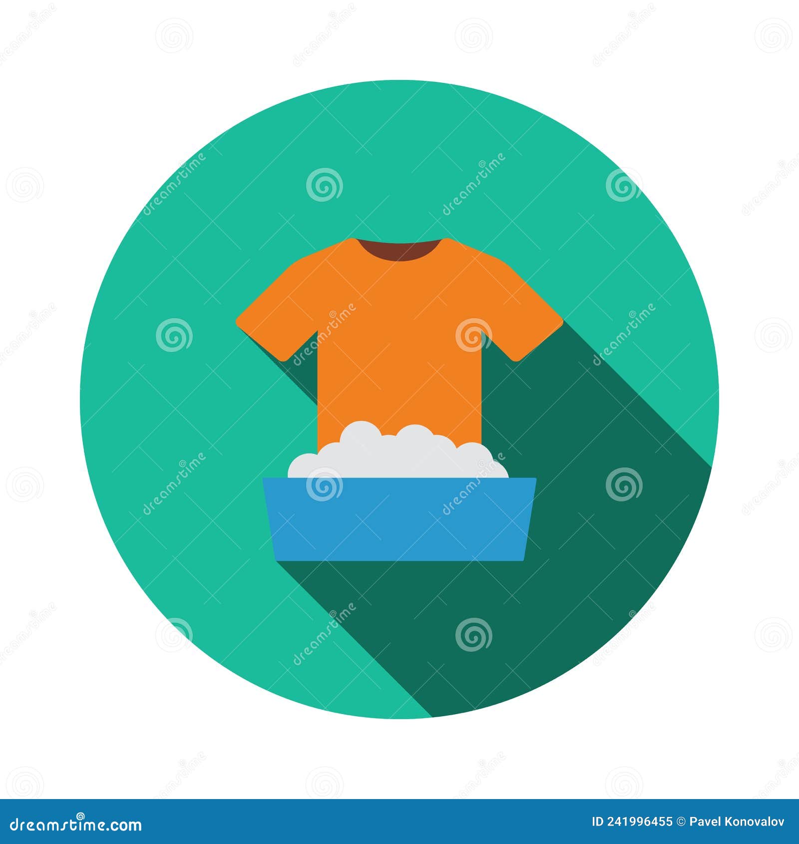 Laundry Clothes Icon stock vector. Illustration of clean - 241996455
