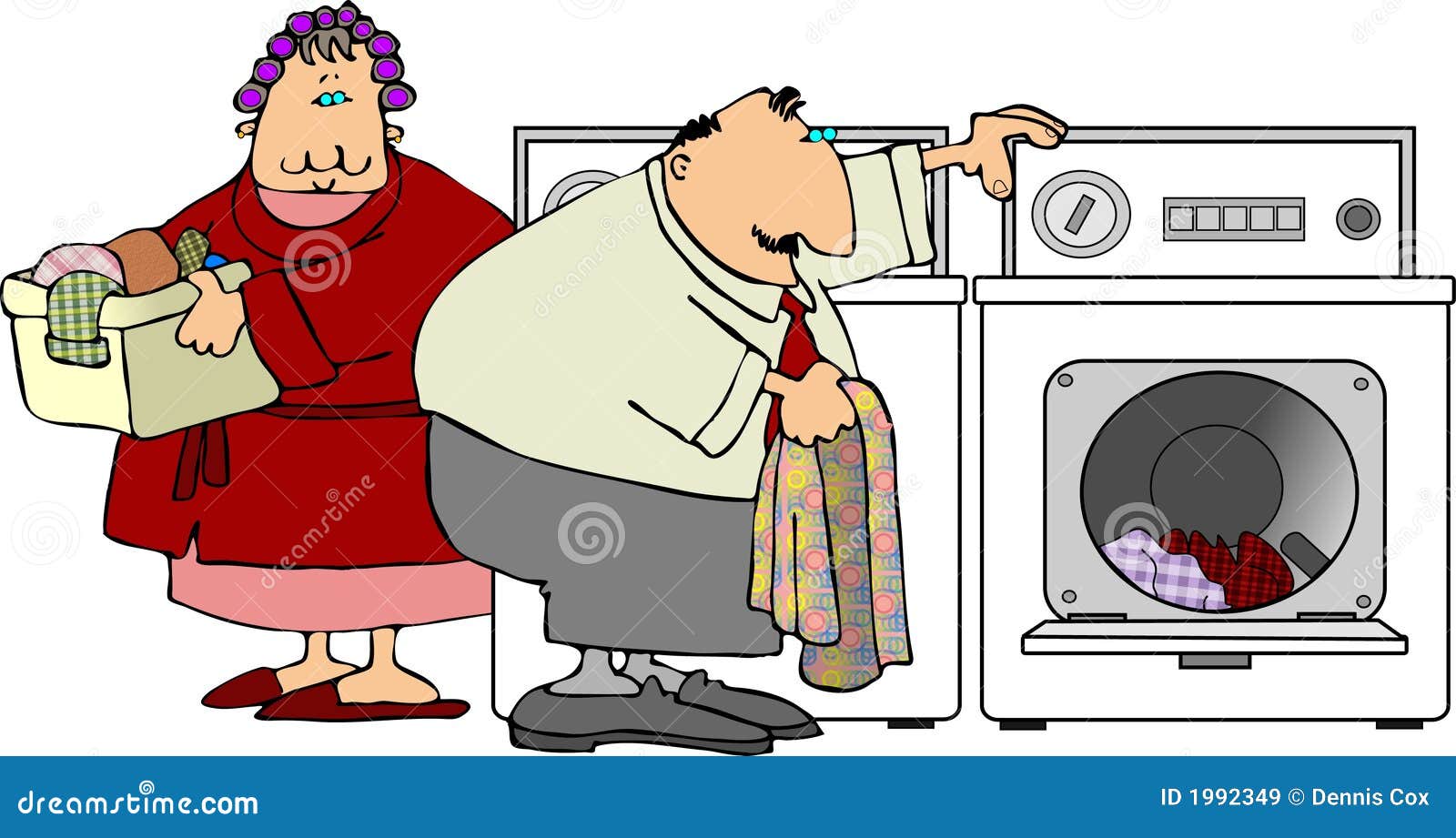 Laundry Man Clipart Face
