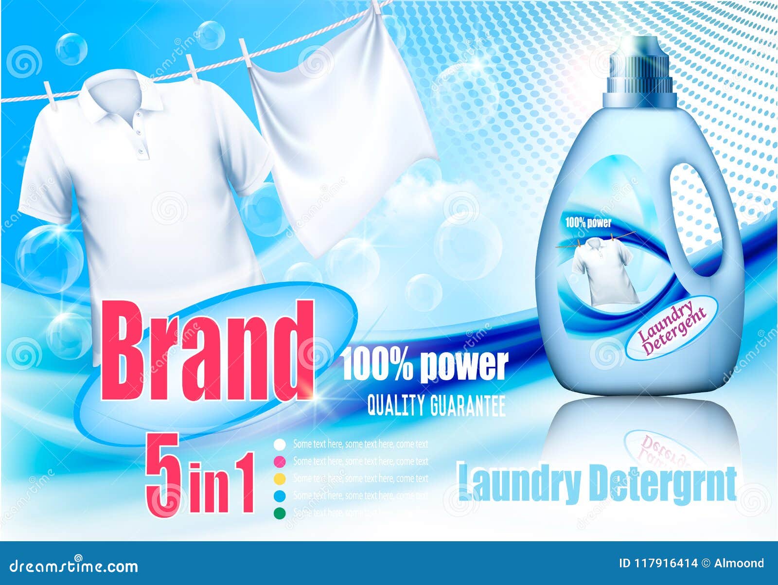 Rope Mop And Detergent Foam Color Vector Illustration. Cleaning Service ...