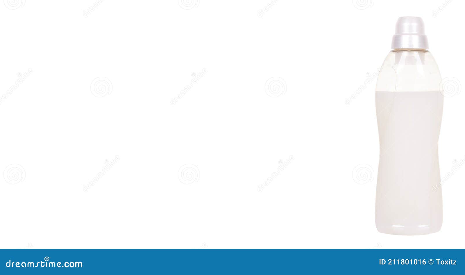 Laundry Detergent in Bottle, Isolated on White Background Stock Photo ...