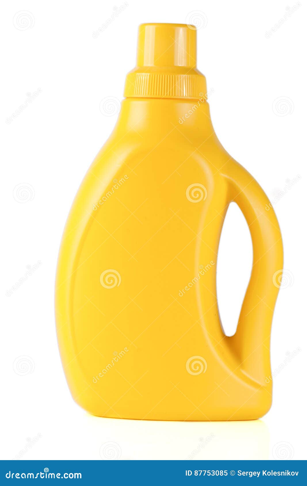 Laundry Detergent Bottle Isolated on White Background Stock Image ...