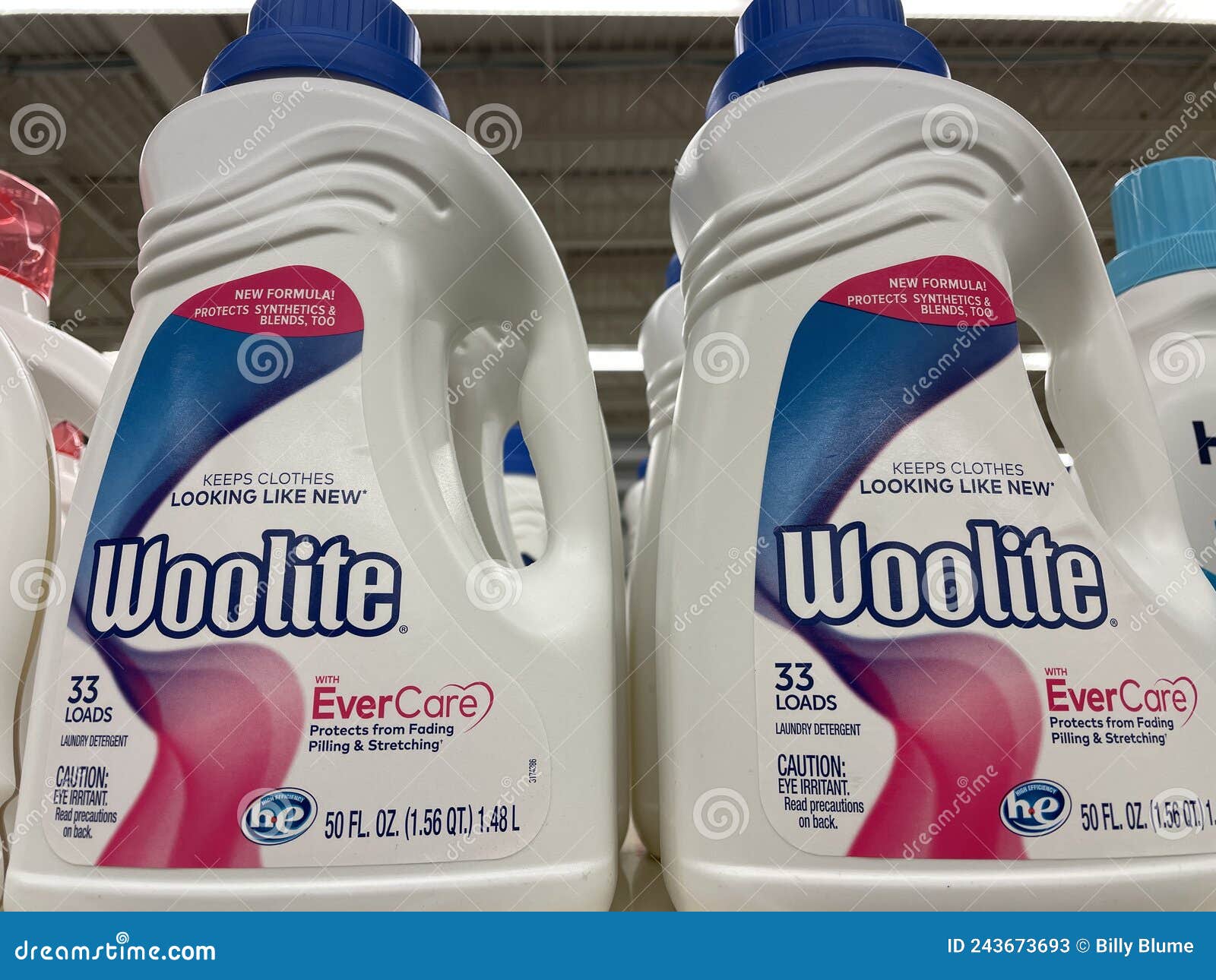 Laundry Detergent on a Retail Store Shelf Woolite Editorial Stock Photo ...