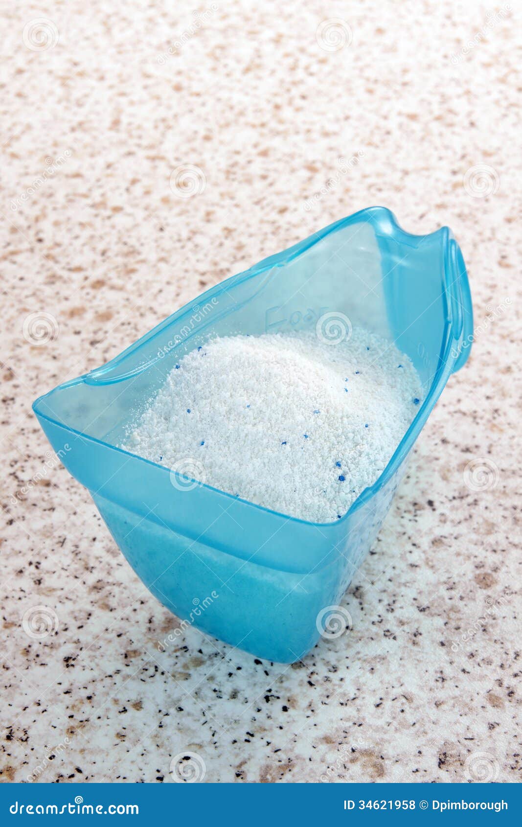 Laundry Detergent or Washing Powder Stock Photo - Image of housework ...