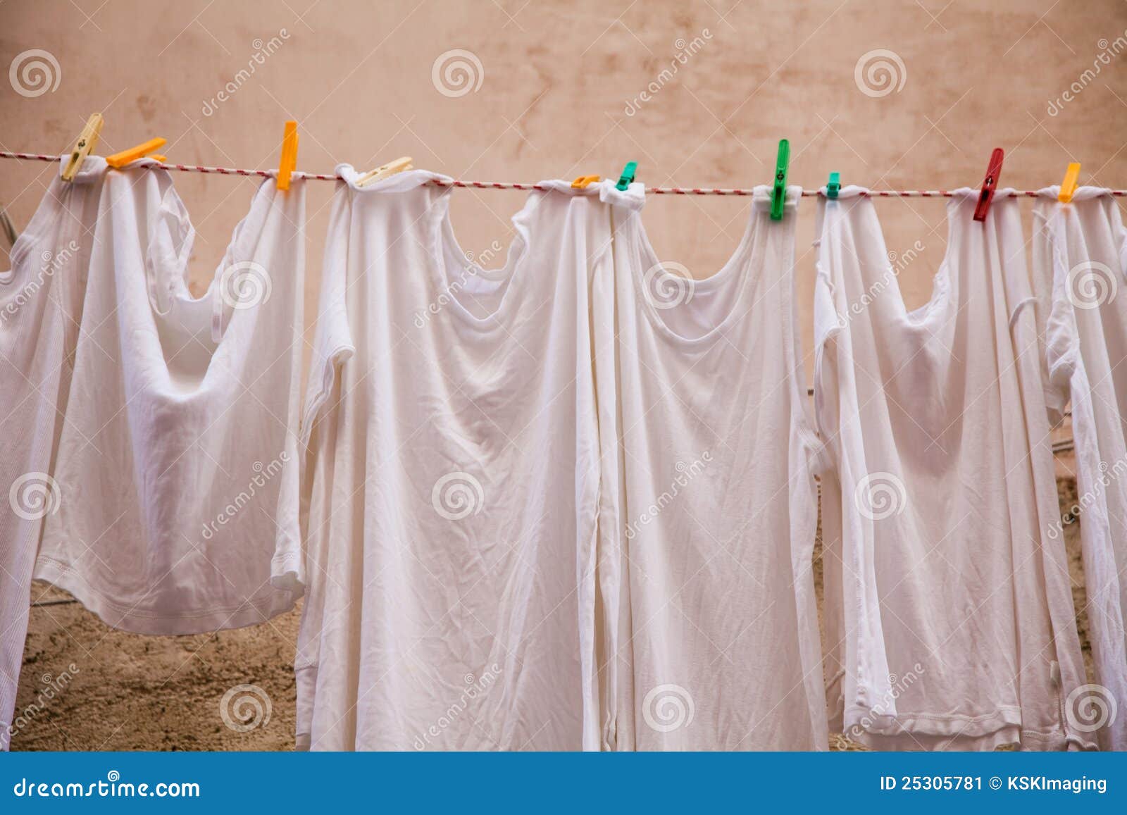 Laundry Hanging stock image. Image of outdoors, clean - 25305781