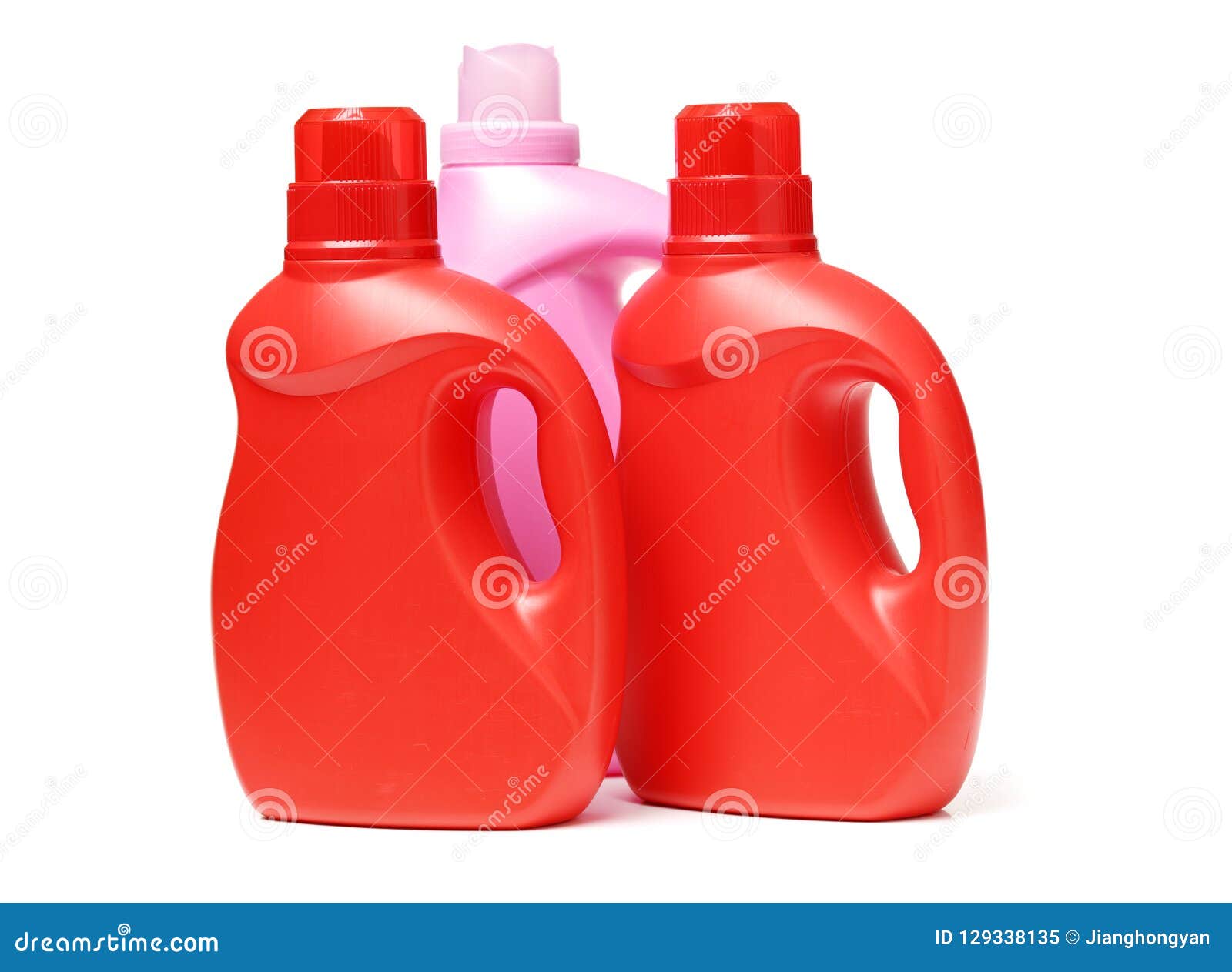 Laundry liquid bottle red stock image. Image of cleaner - 129338135
