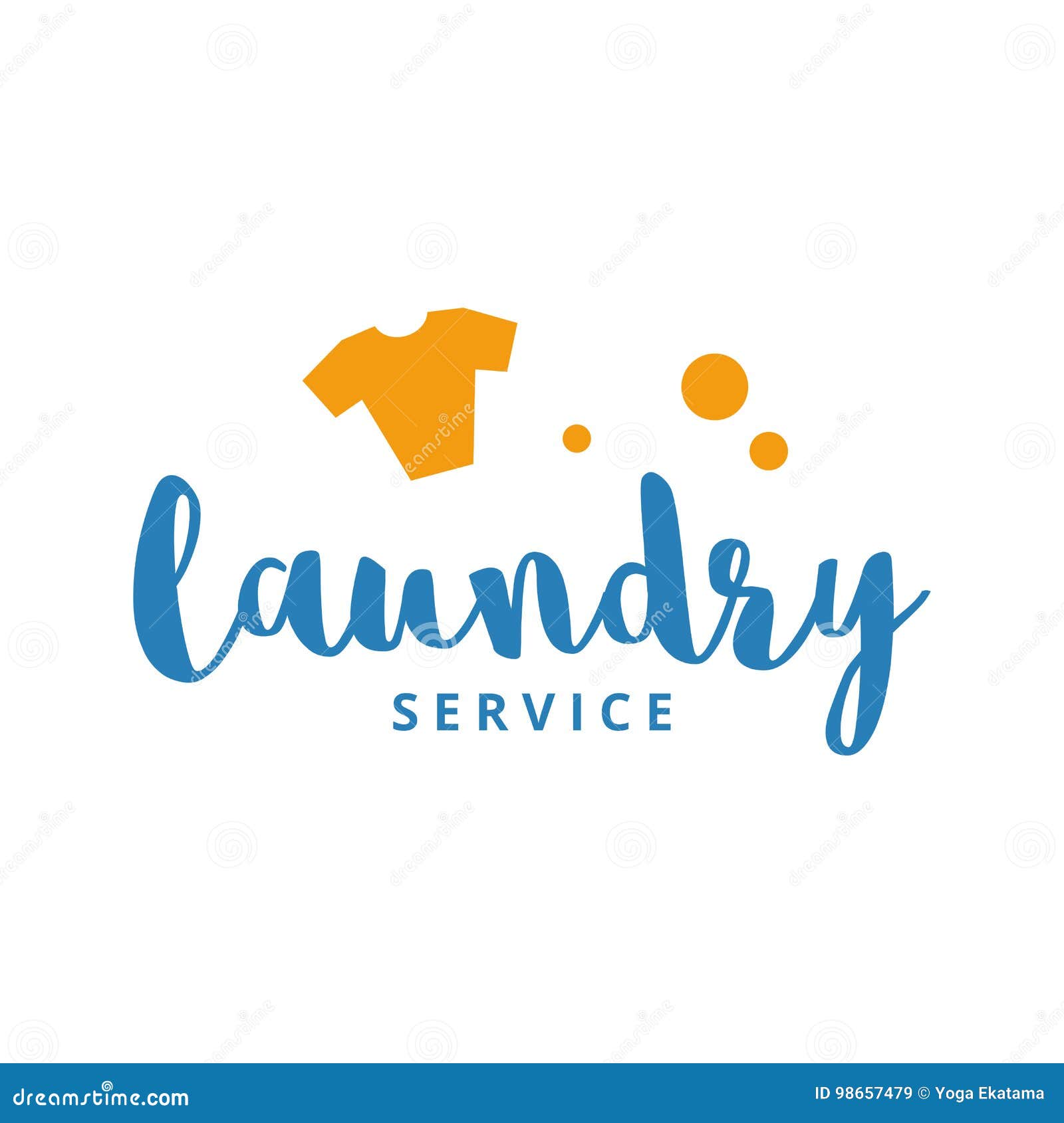 Laundry logo stock vector. Illustration of clear, detergent - 98657479
