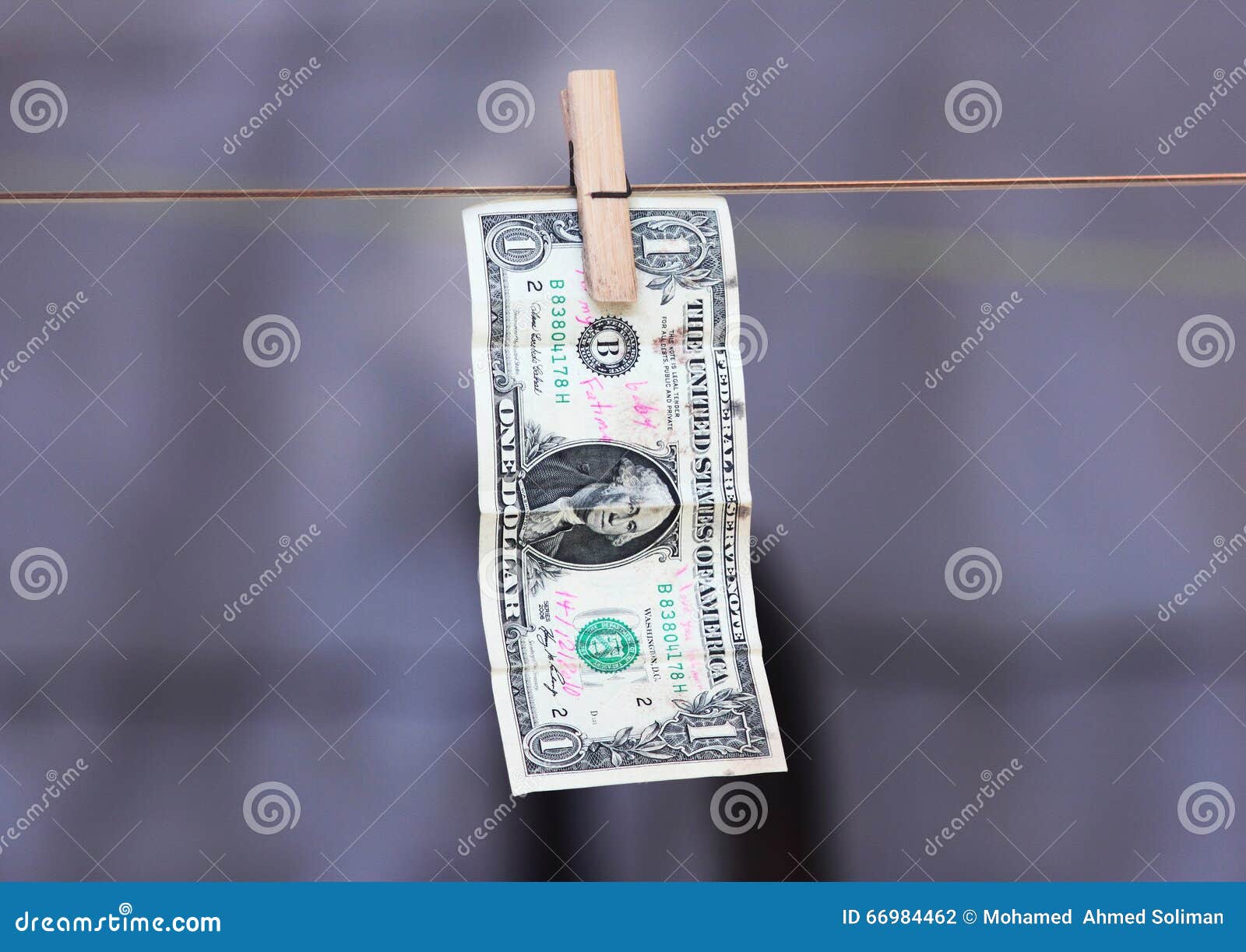 Laundry money stock photo. Image of finance, dollar, clothespin - 66984462