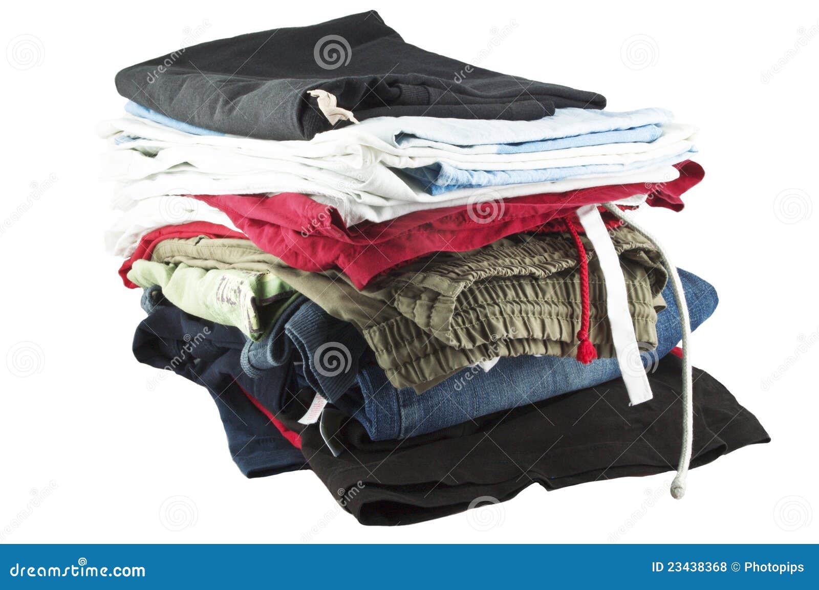 Laundry pile stock photo. Image of clean, dryer, conceptual - 23438368