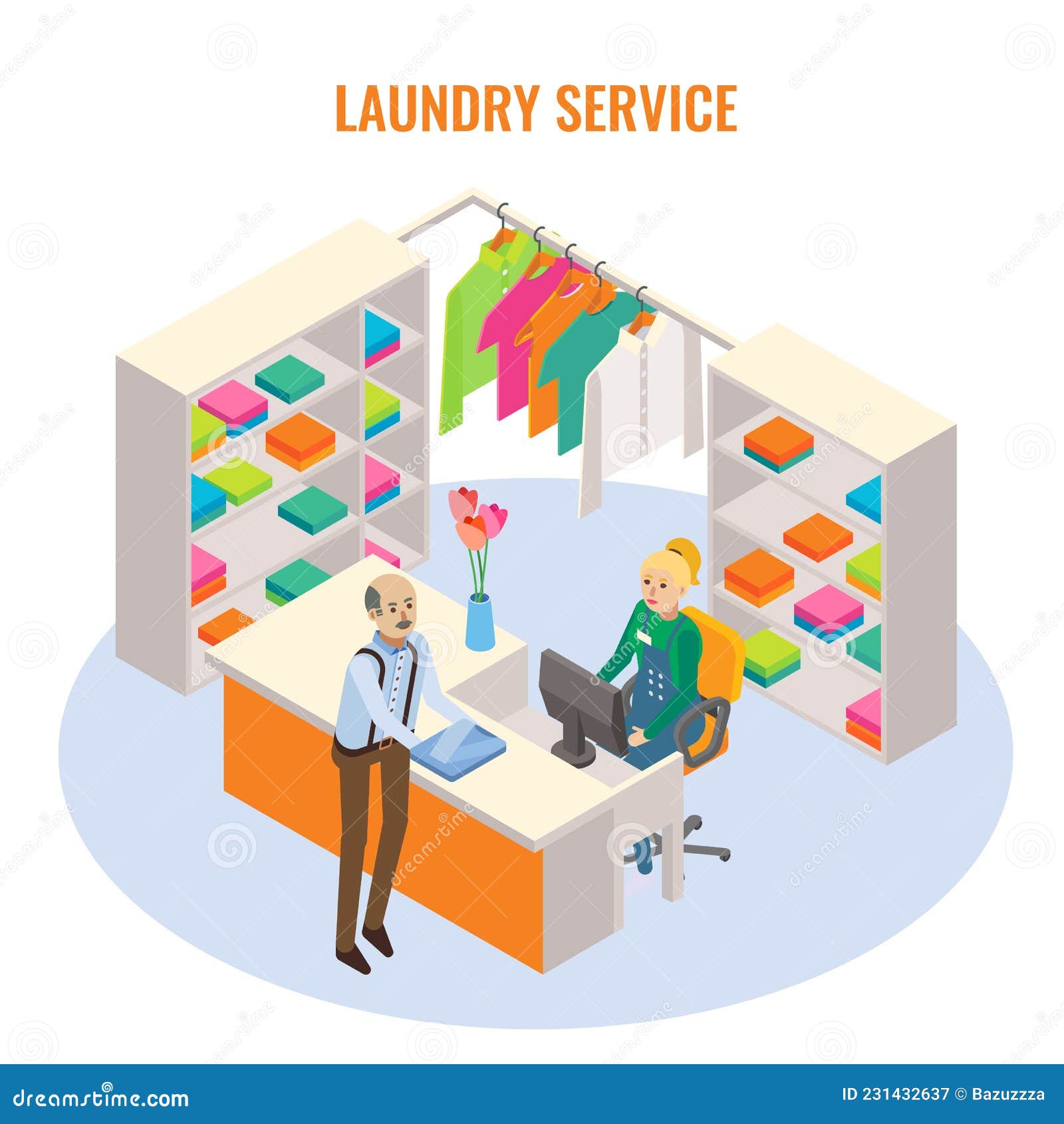 Illustration Of SOA Service Oriented Architecture Stock Photo ...