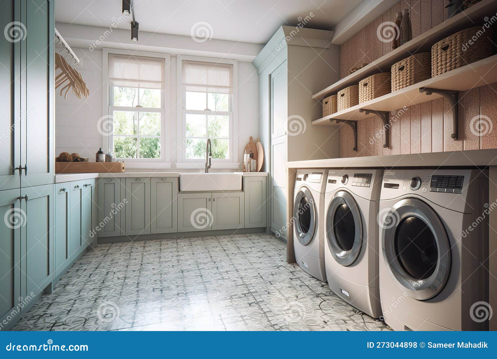 Laundry Room: Create a Set of Images that Showcase a Functional ...