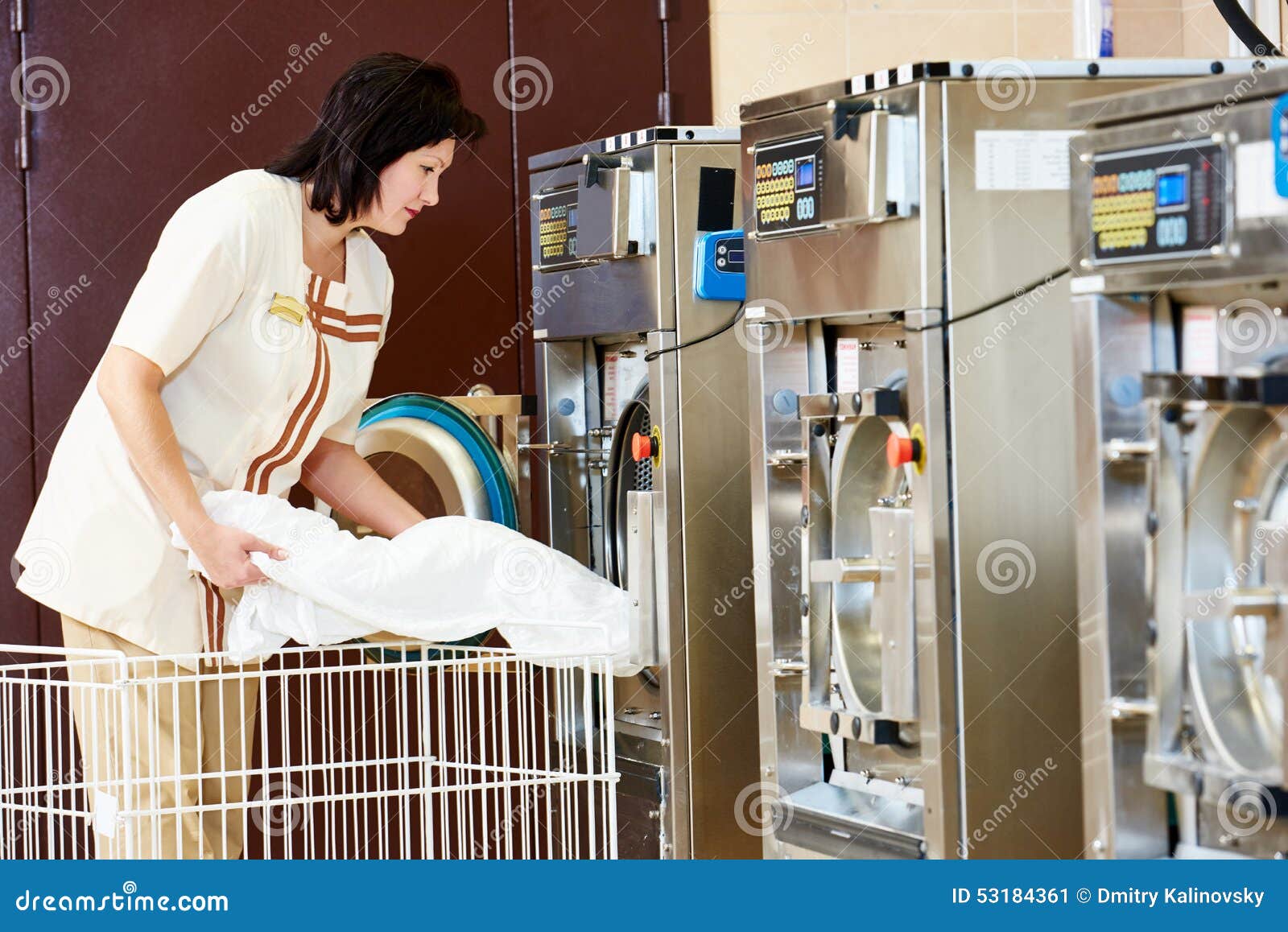 Laundry service stock image. Image of cleaning, indoors - 53184361