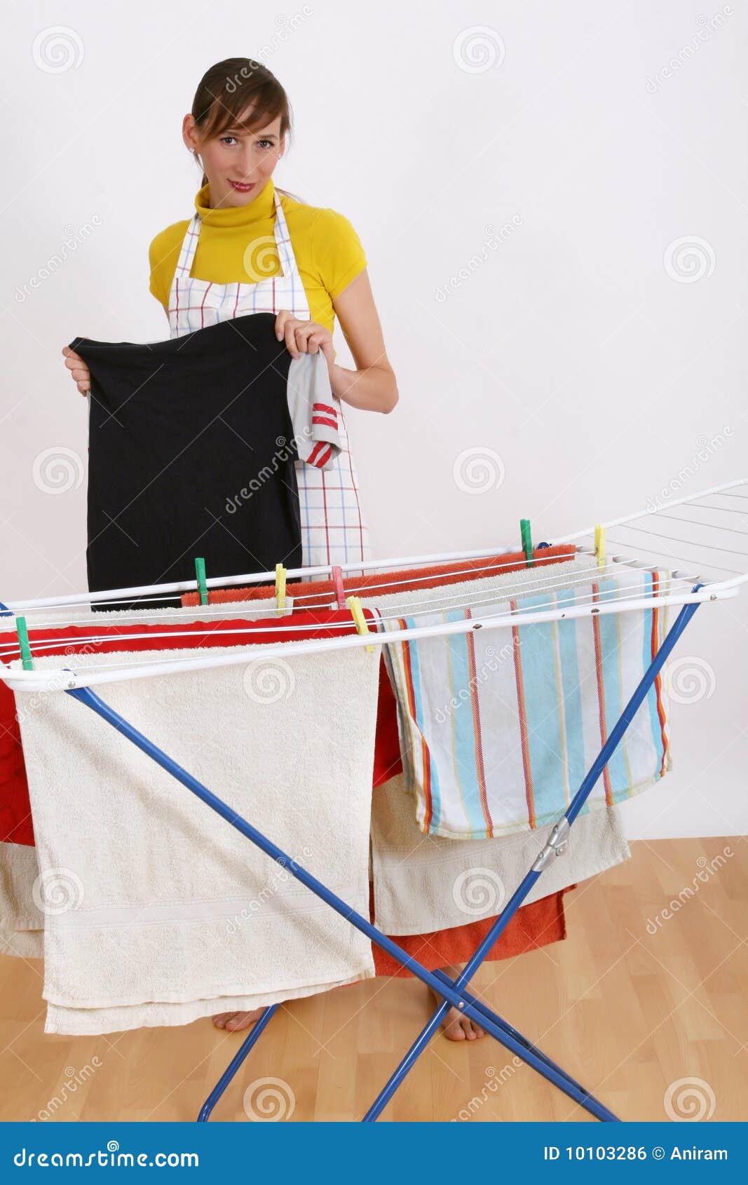 Laungry stock photo. Image of home, hanging, clothesline - 10103286