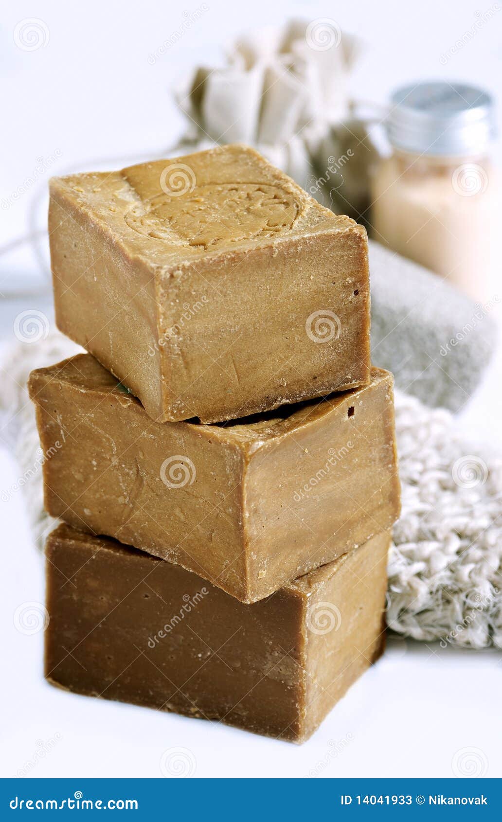 Laurel soaps for bathroom stock image. Image of thermal - 14041933