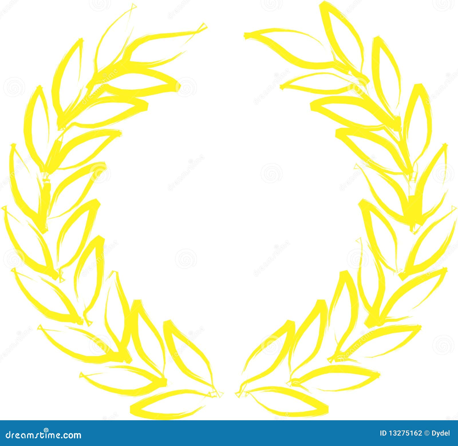 Laurel wreath stock illustration. Illustration of sport - 13275162
