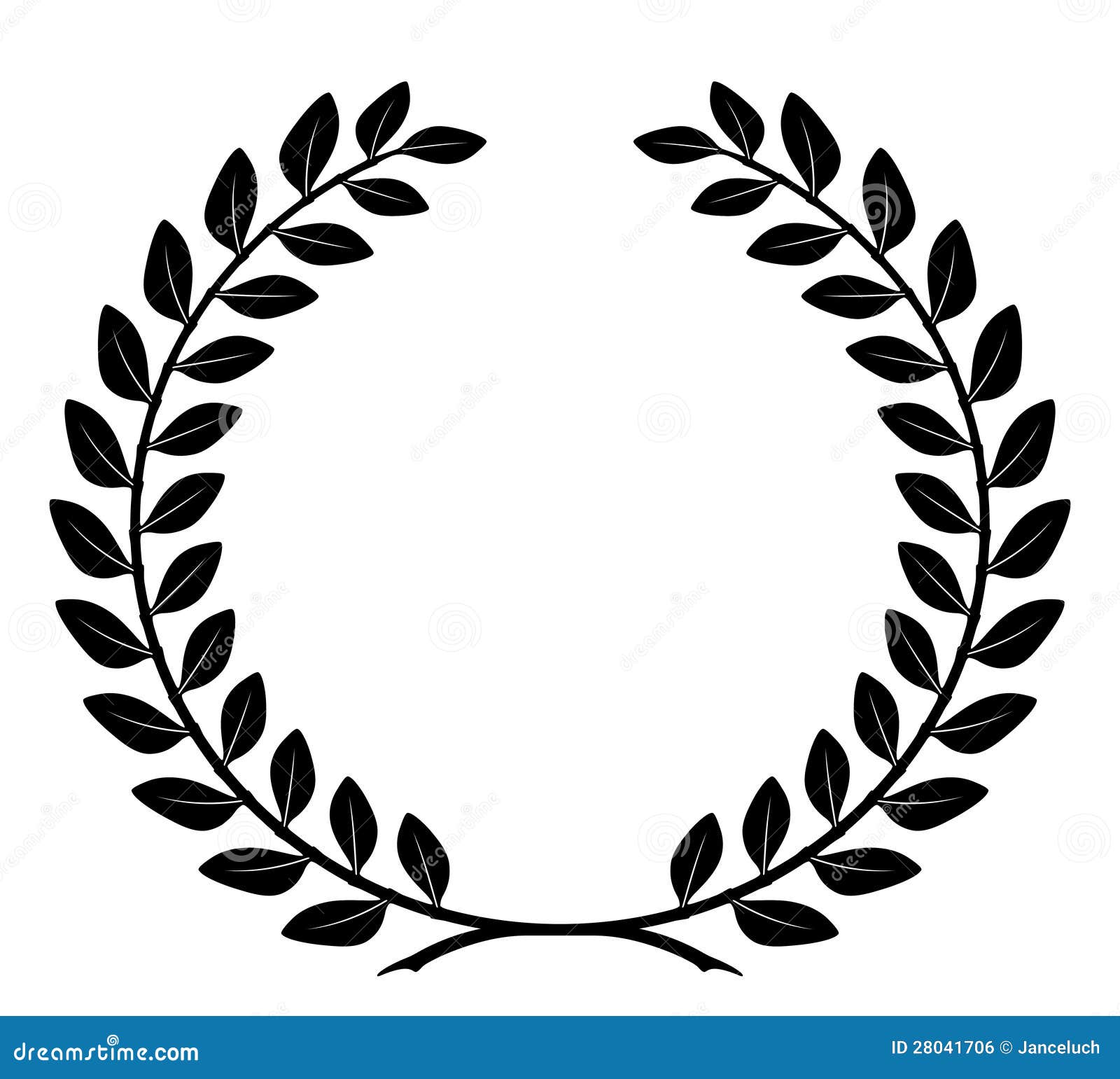 Laurel Wreath Design Vector Illustration | CartoonDealer.com #89684036
