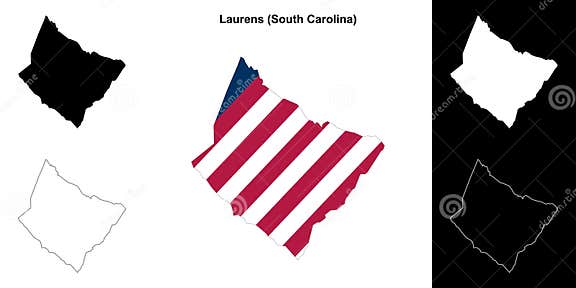Laurens outline map stock illustration. Illustration of empty - 324132657 Laurens outline map stock illustration. Illustration of empty - 324132657