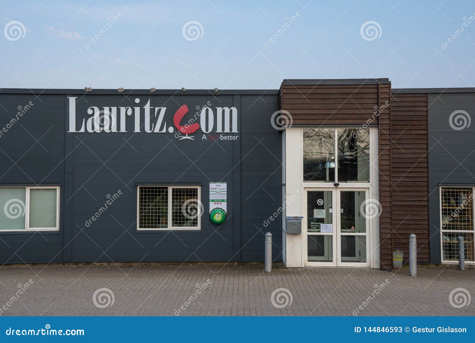 Lauritz Auction Hal Building in Naestved Denmark Editorial Stock Photo ...