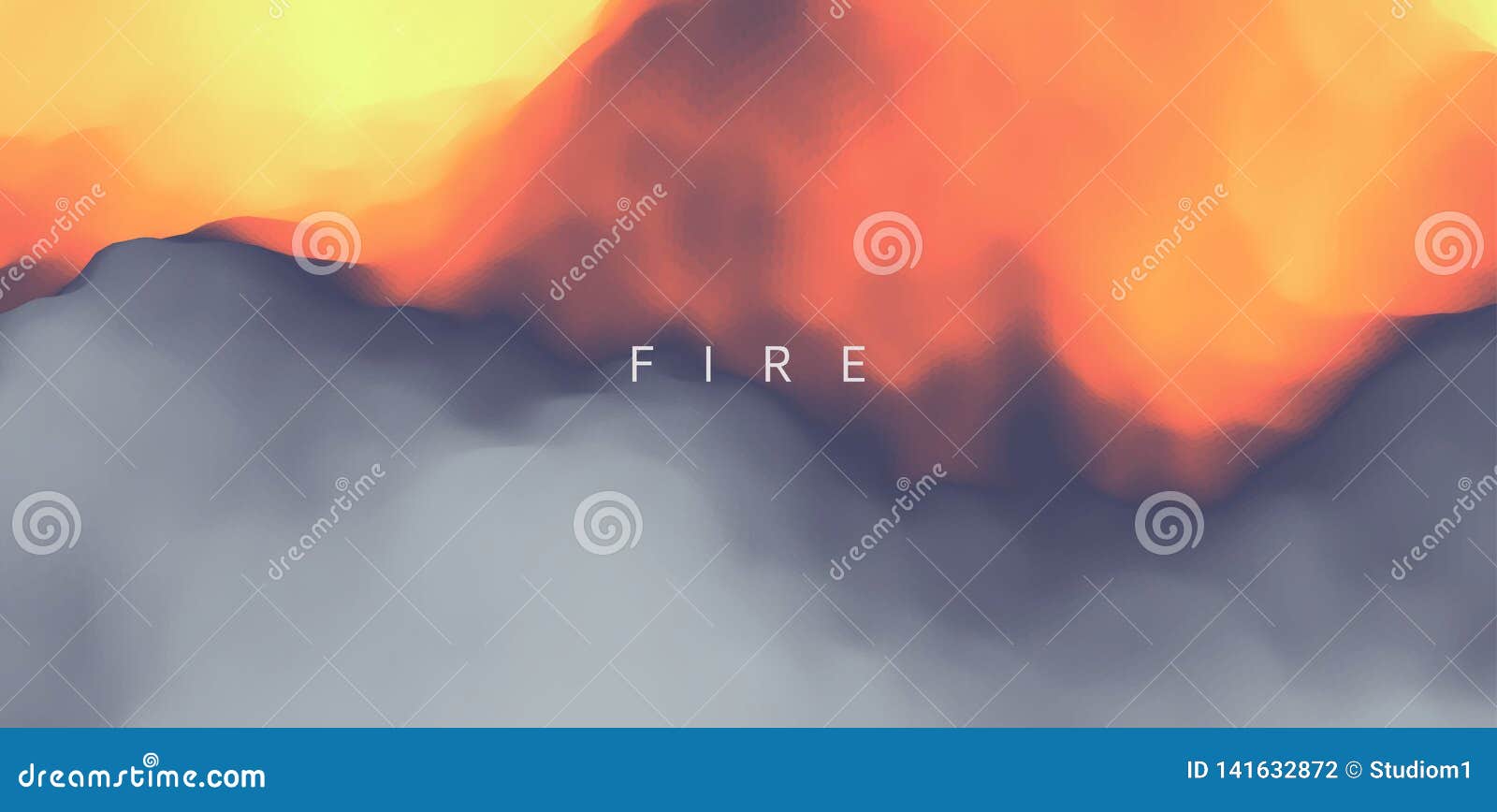 Lava. Abstract Background. Modern Pattern Stock Vector - Illustration ...
