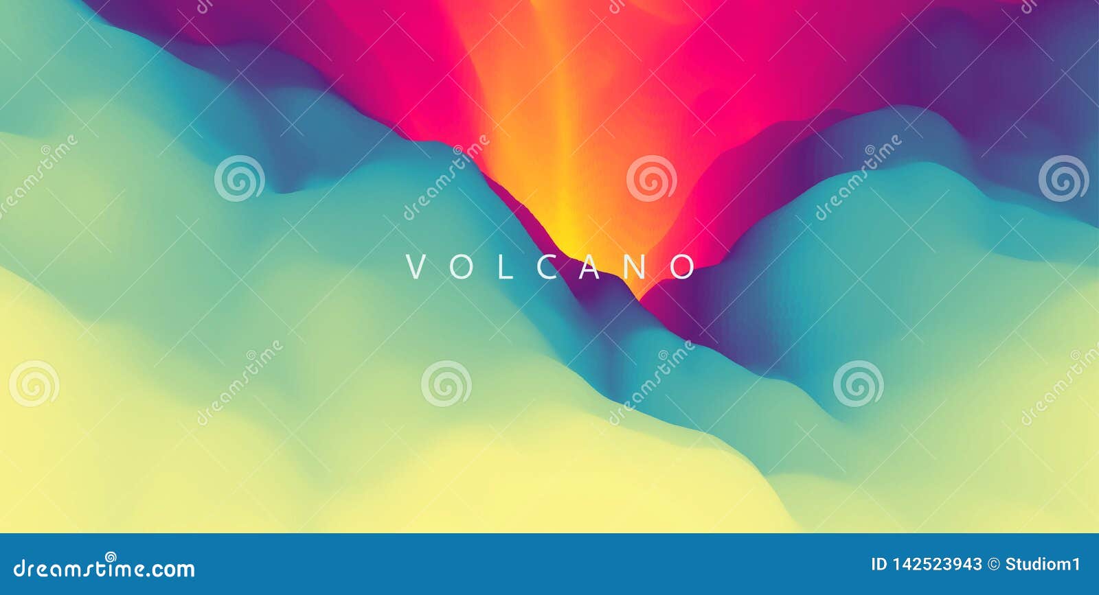Lava. Abstract Background. Modern Pattern Stock Vector - Illustration ...