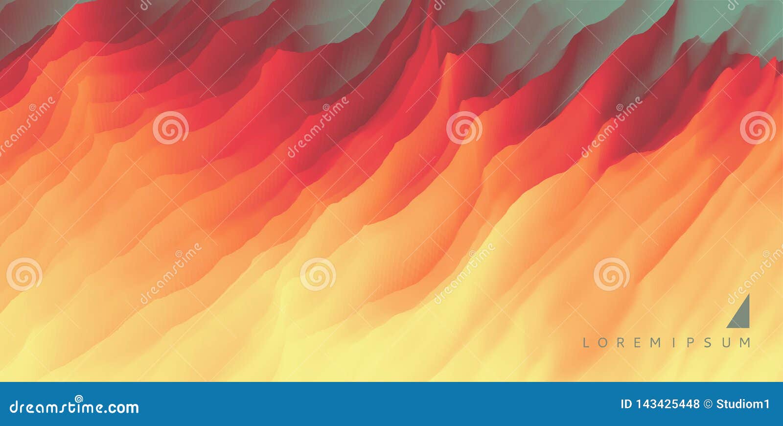Lava. Abstract Background. Modern Pattern Stock Vector - Illustration ...