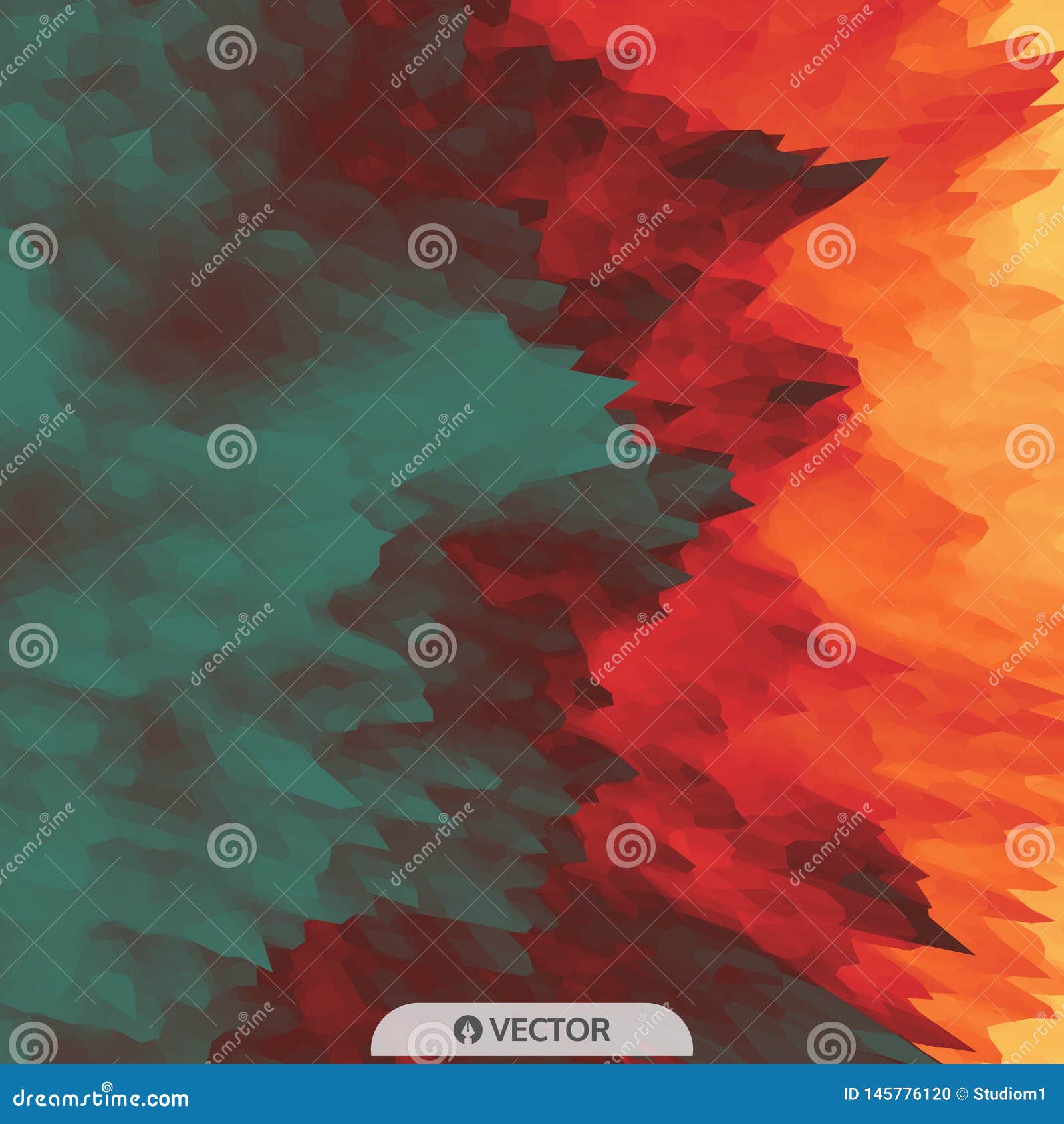 Lava. Abstract Background. Modern Pattern Stock Vector - Illustration ...