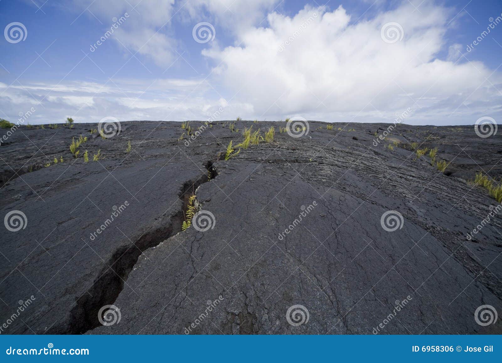 Lava Crack 9785 stock photo. Image of volcanic, angle - 6958306