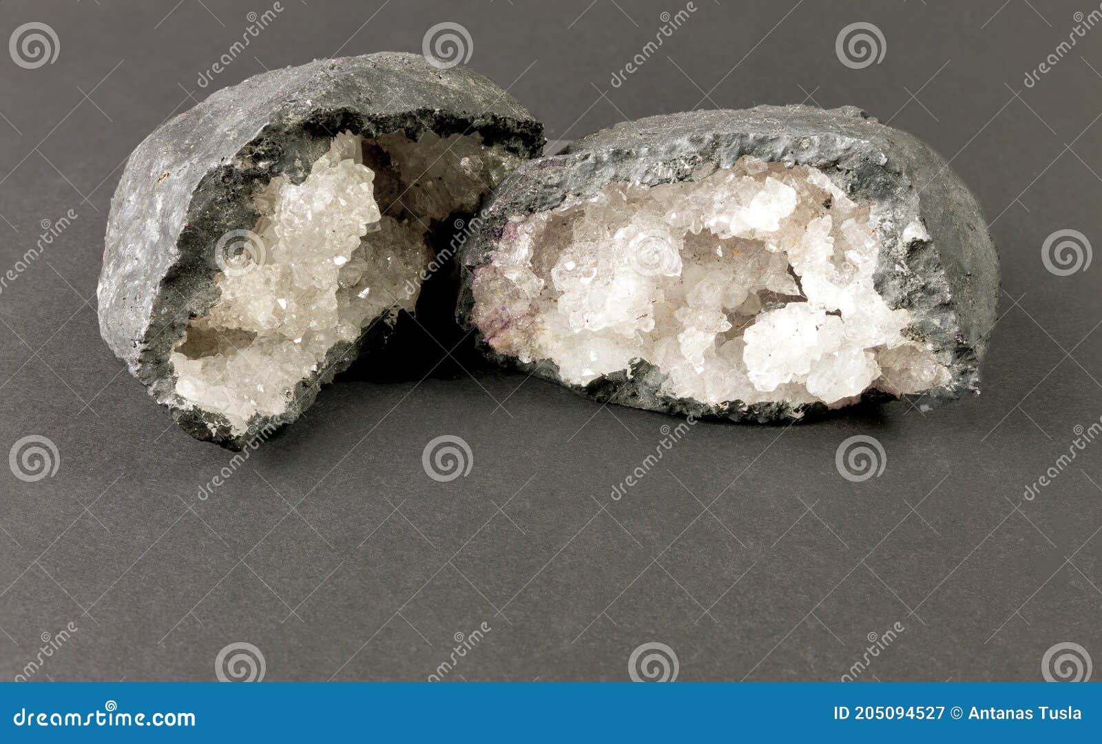 Lava crystals in a shell stock image. Image of rock - 205094527