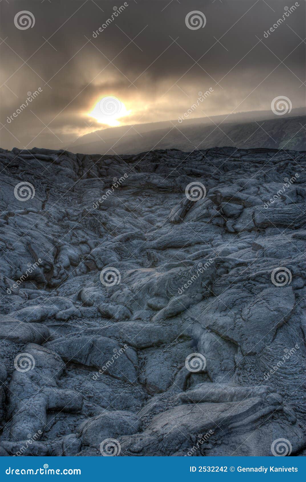 Lava Field stock photo. Image of disaster, eruption, volcanic - 2532242