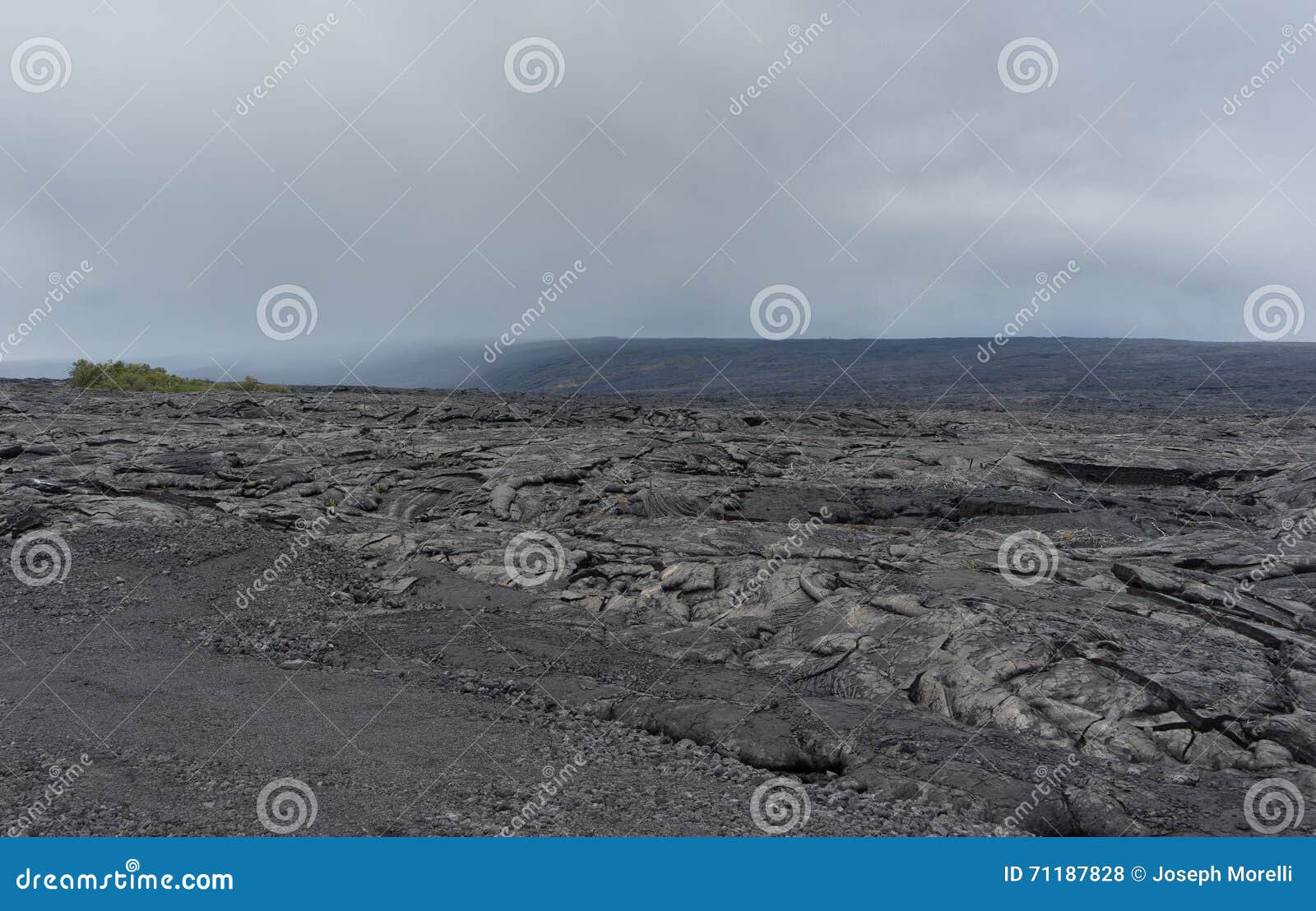 Lava Field on Big Island of Hawaii Stock Photo - Image of lava ...