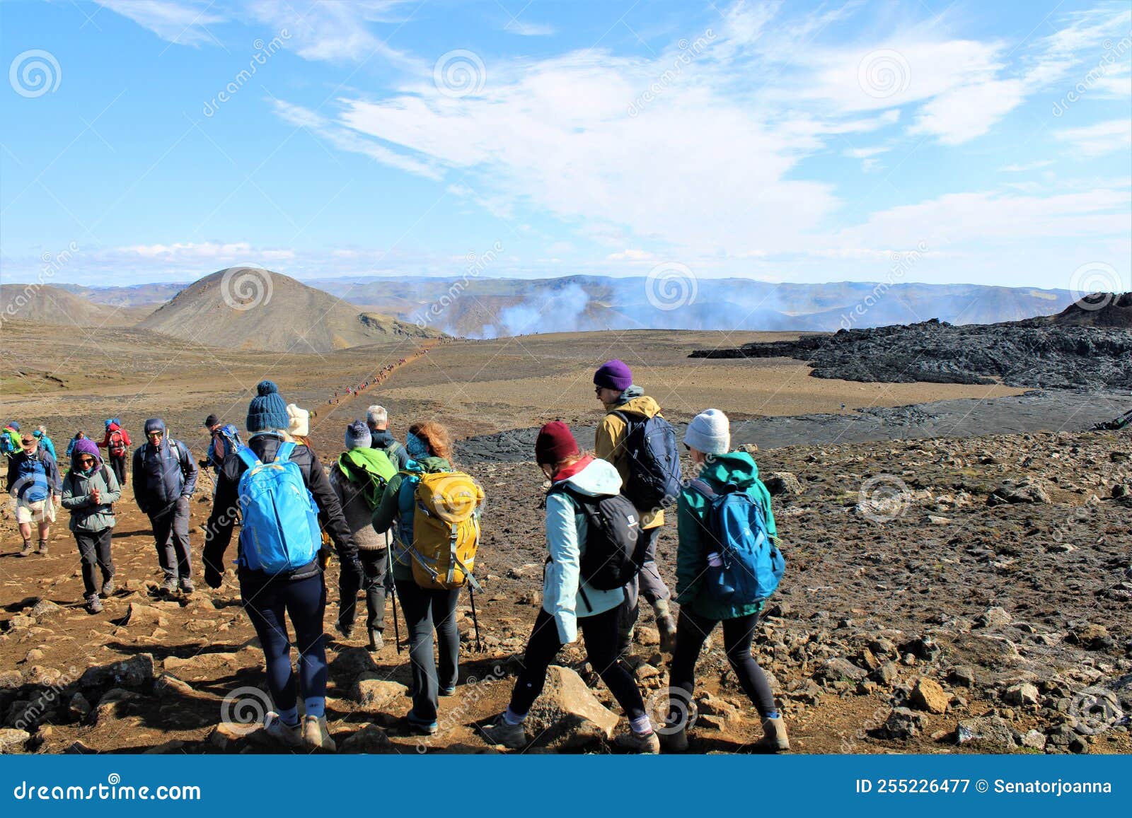 Lava fields in Iceland editorial photography. Image of europe - 255226477