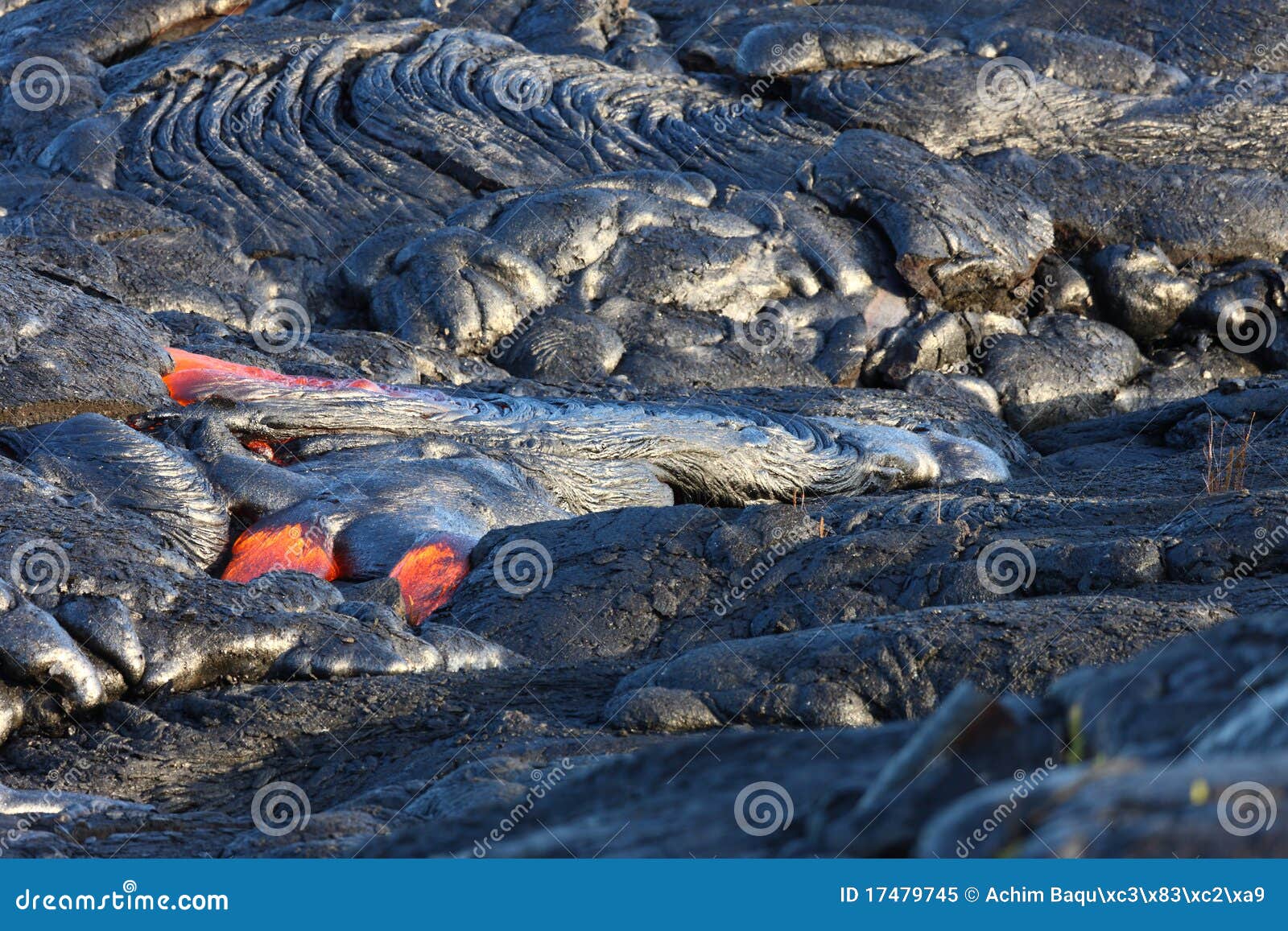 Lava flow stock image. Image of lavastream, floating - 17479745