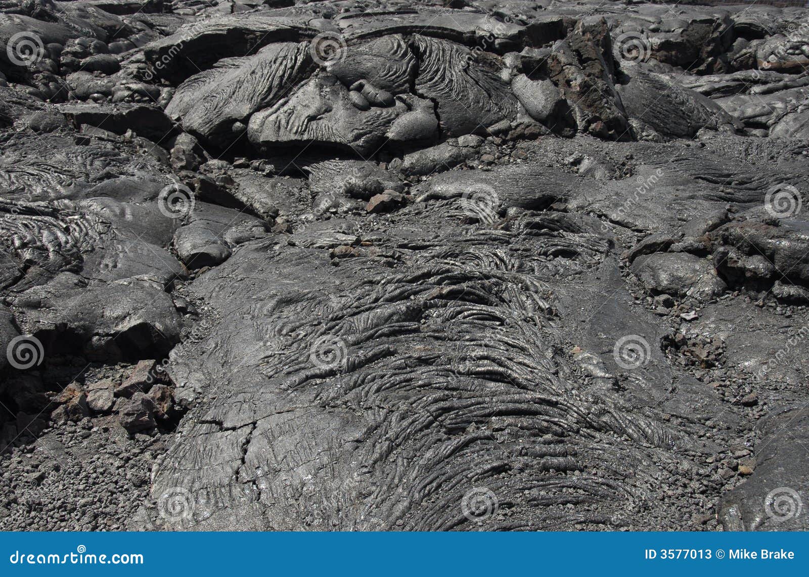 Lava Flow Design stock image. Image of volcanism, kilauea - 3577013