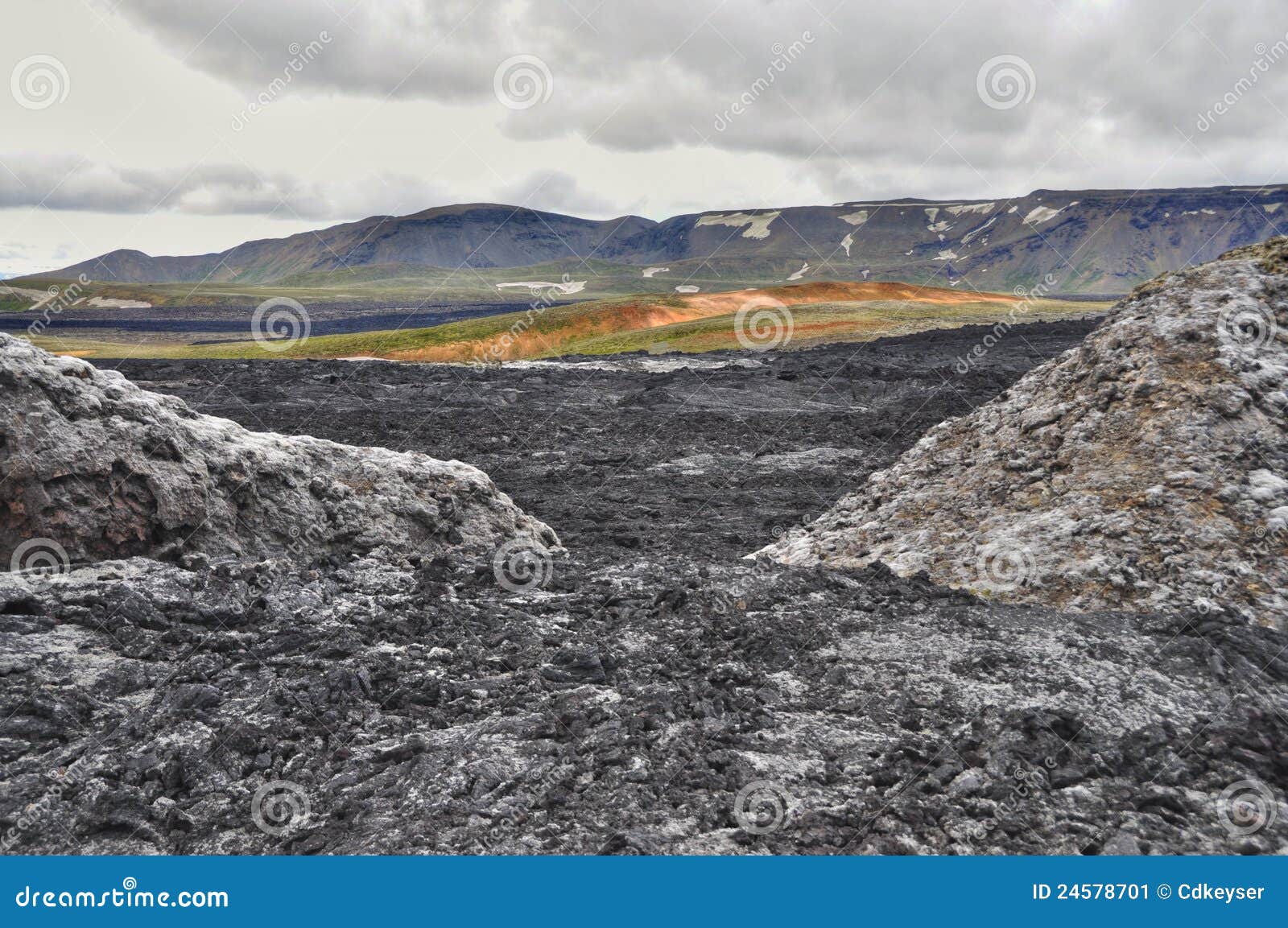 Lava landscape stock image. Image of scenery, volcano - 24578701