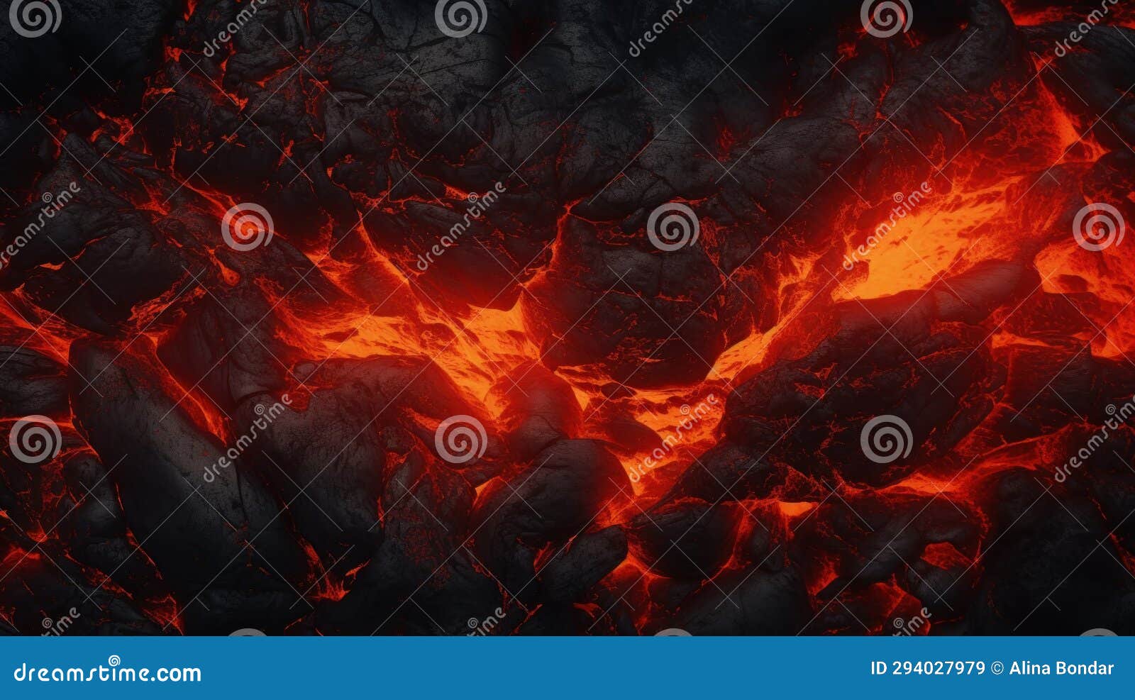 Lava Molten Texture. Bright Contrast Colors Stock Illustration ...