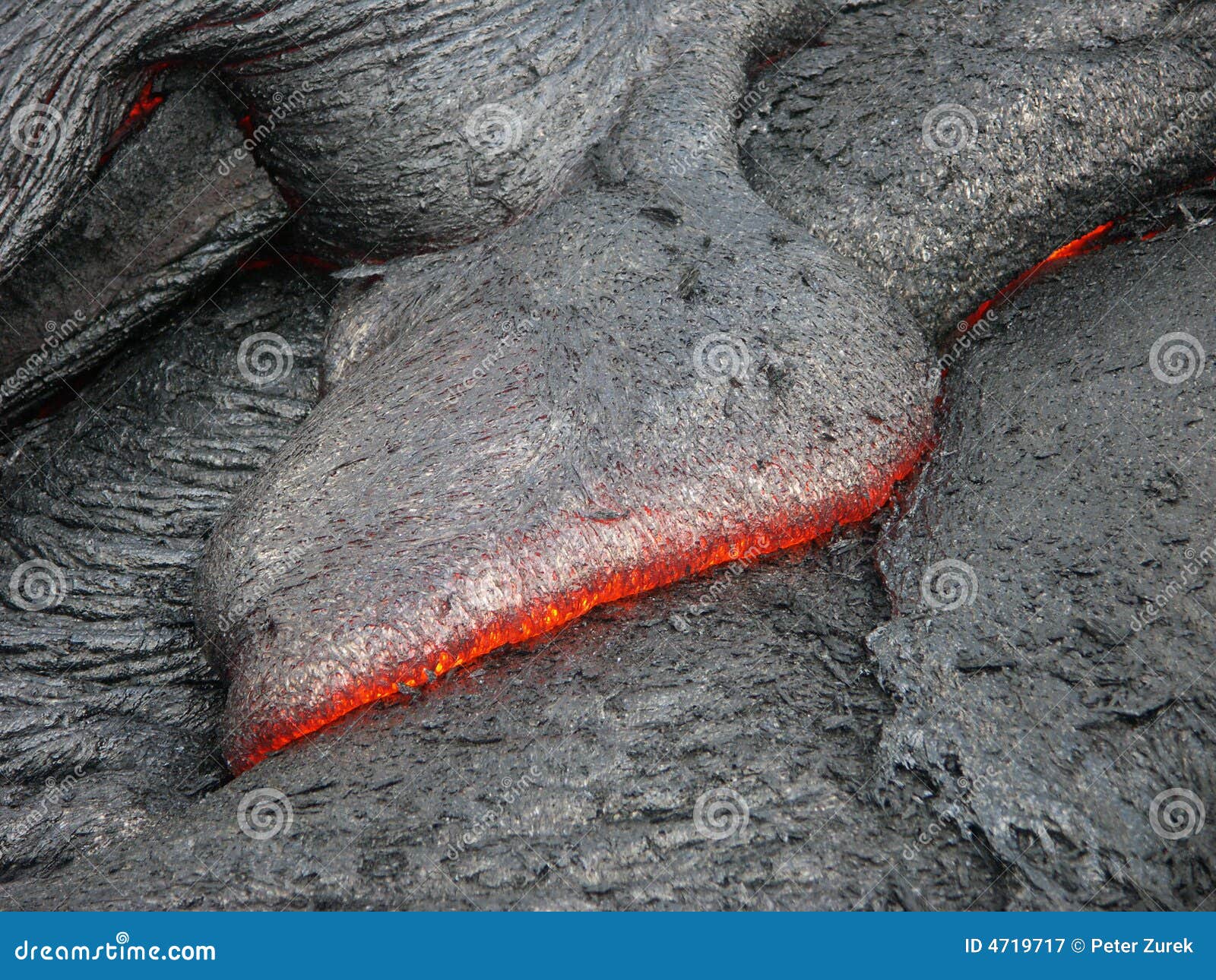 Lava print stock image. Image of burn, hawaii, graphitic - 4719717